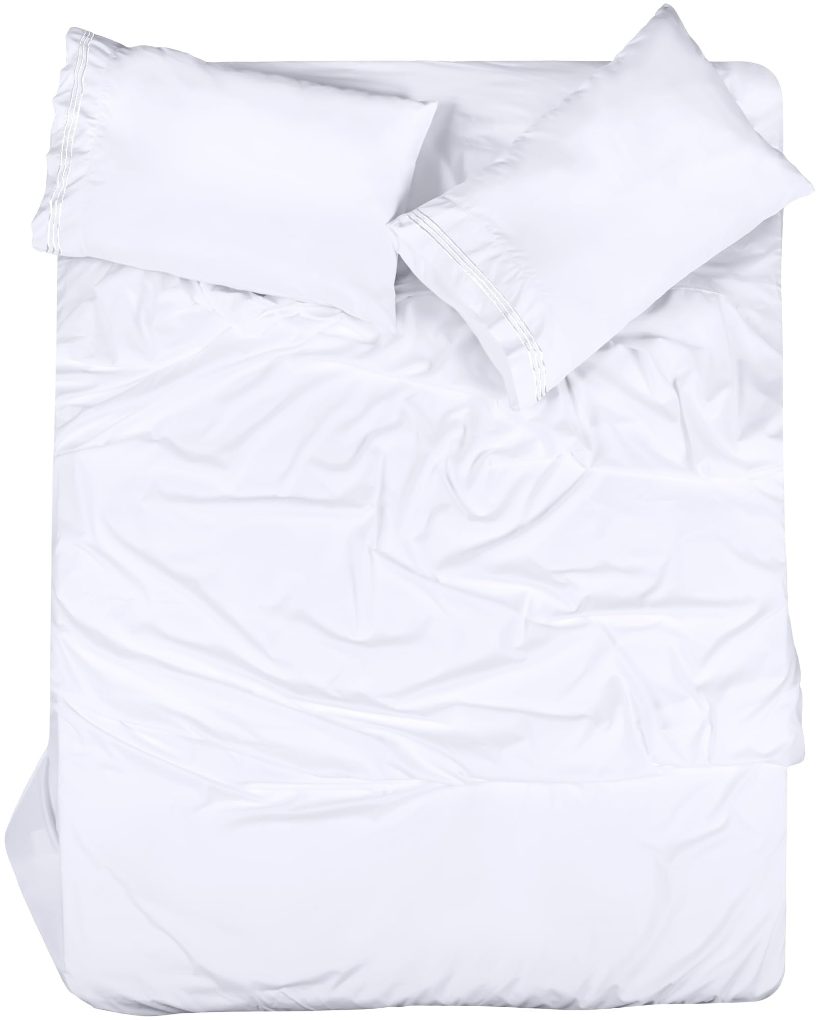 Royale Linens - 3 Piece Twin Bed Sheet - Soft Brushed Microfiber 1800 ...