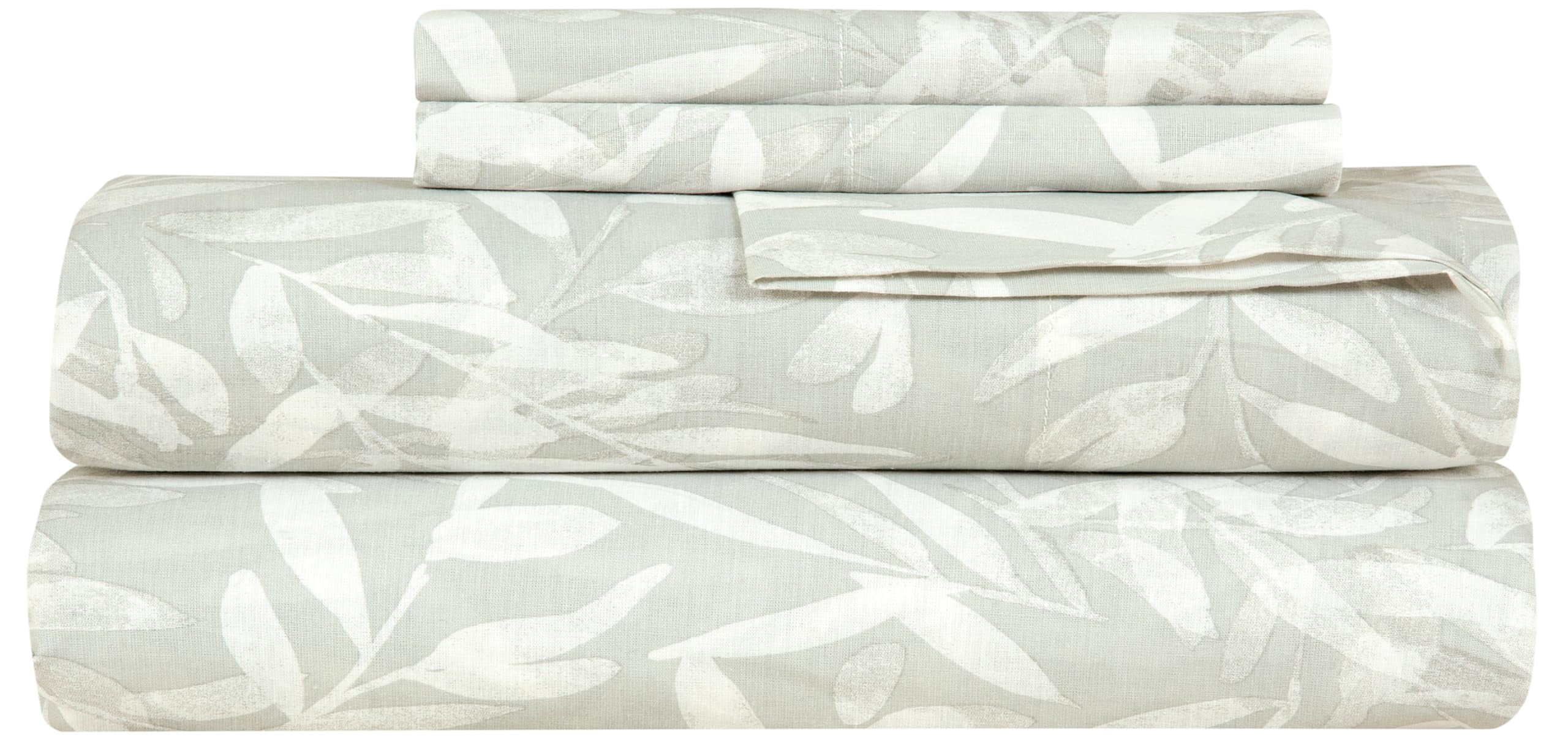 ROYALE LINENS 300 Thread Count 100% Long Staple Combed Cotton Printed ...