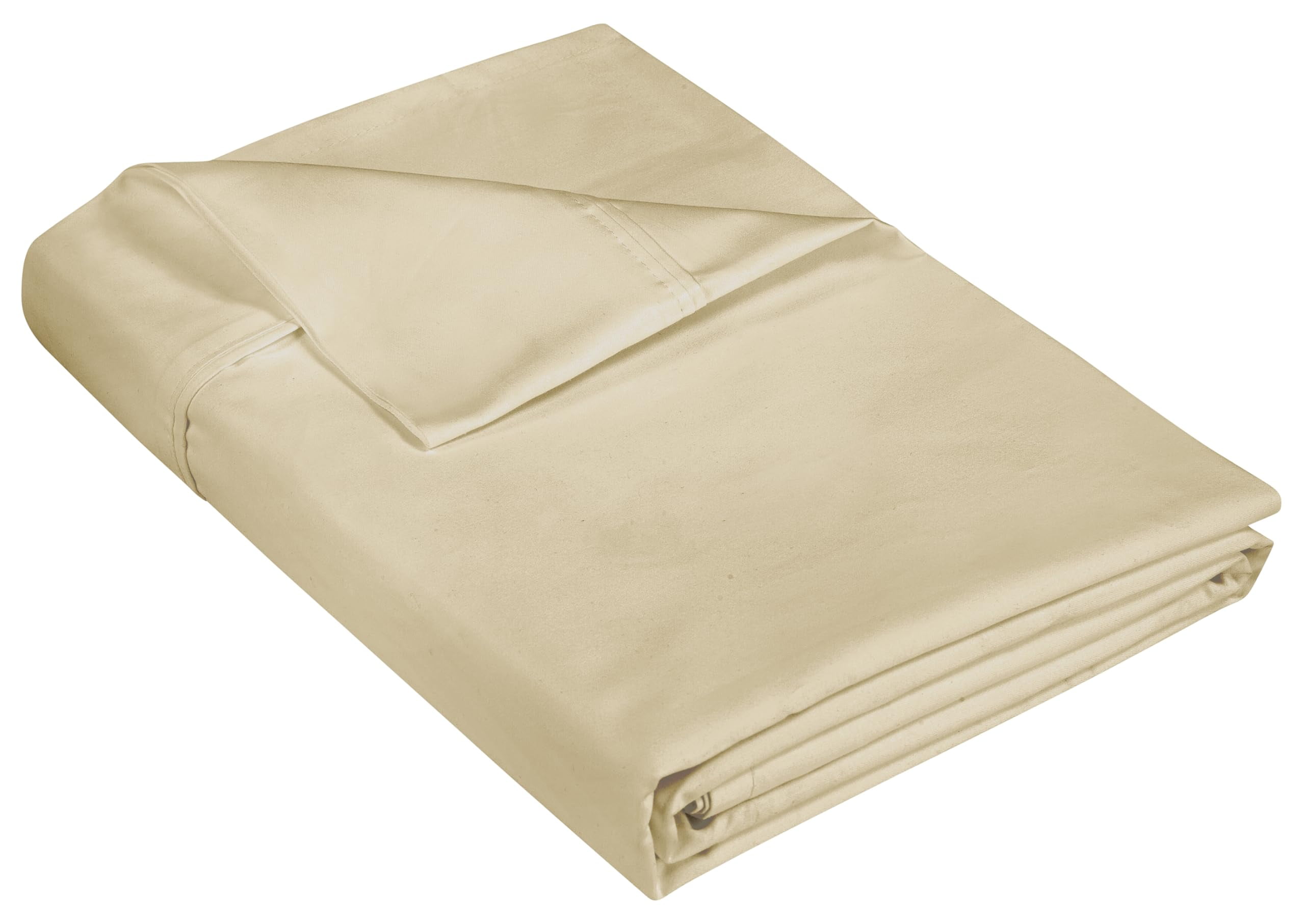 Royale linen 400 Thread Count 100% American Grown Cotton Flat Sheet ...