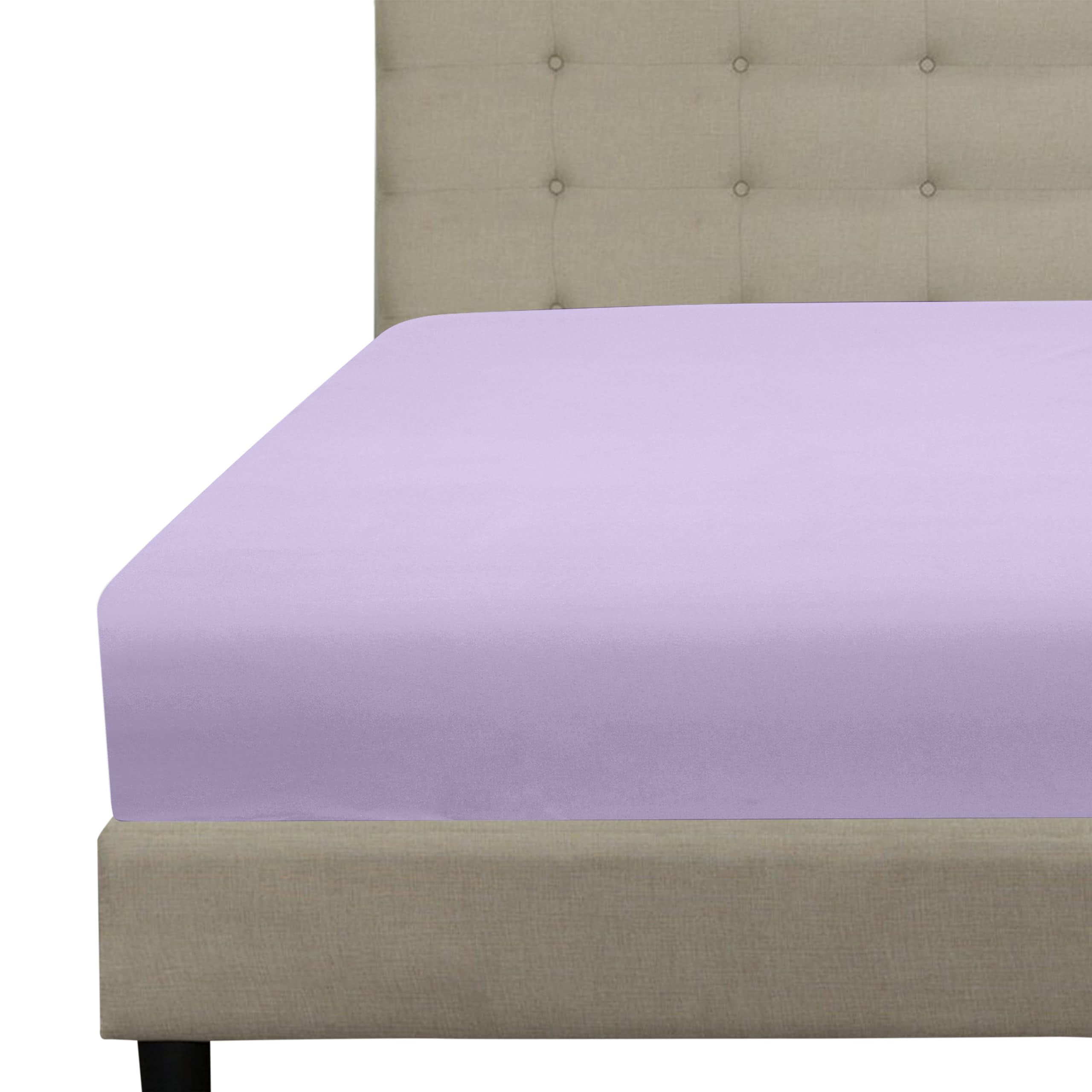 Royale Linens Fitted Sheet King - Brushed Hotel Quality 1800 Ultra-Soft ...