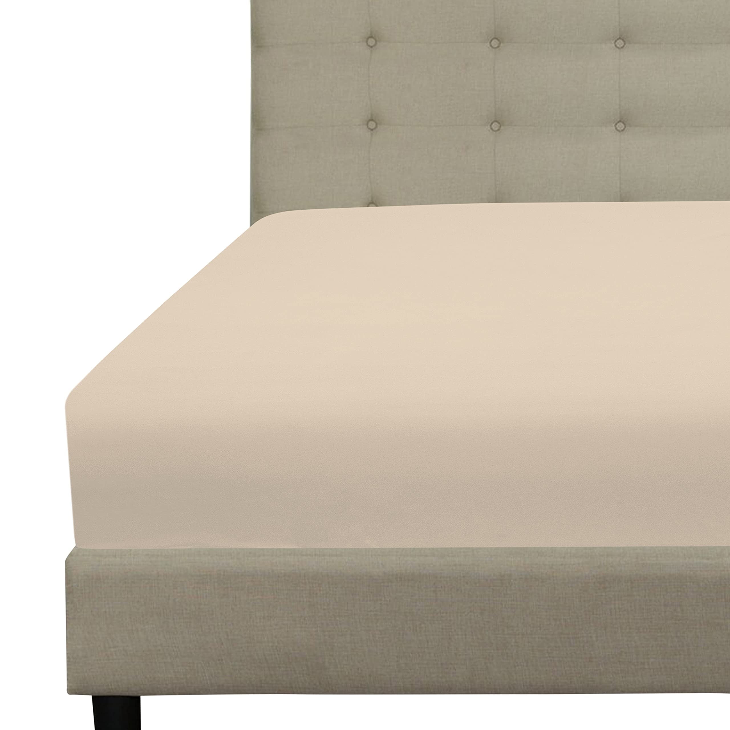 Royale Linens Fitted Sheet Twin XL - Brushed Hotel Quality 1800 ...