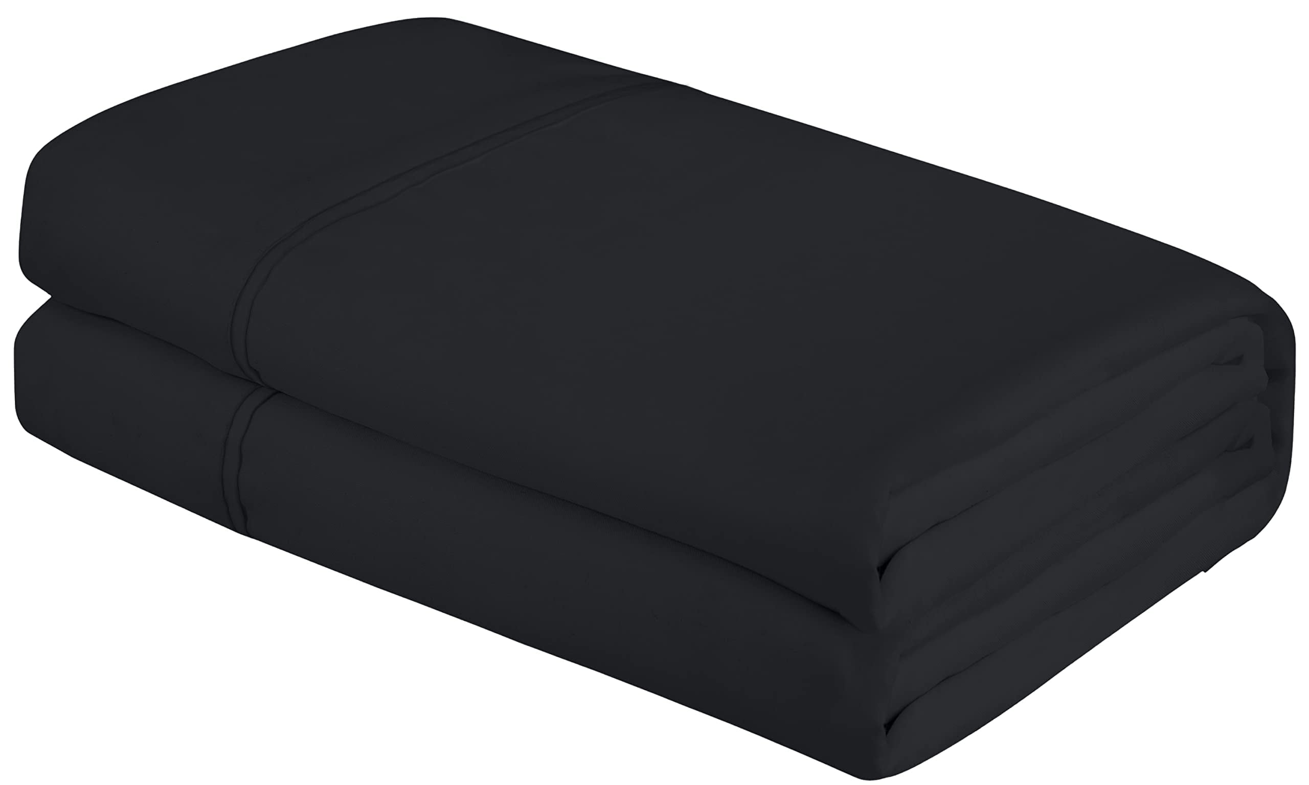 Royale Linens King Size Flat Sheet Only - Brushed 1800 Microfiber ...