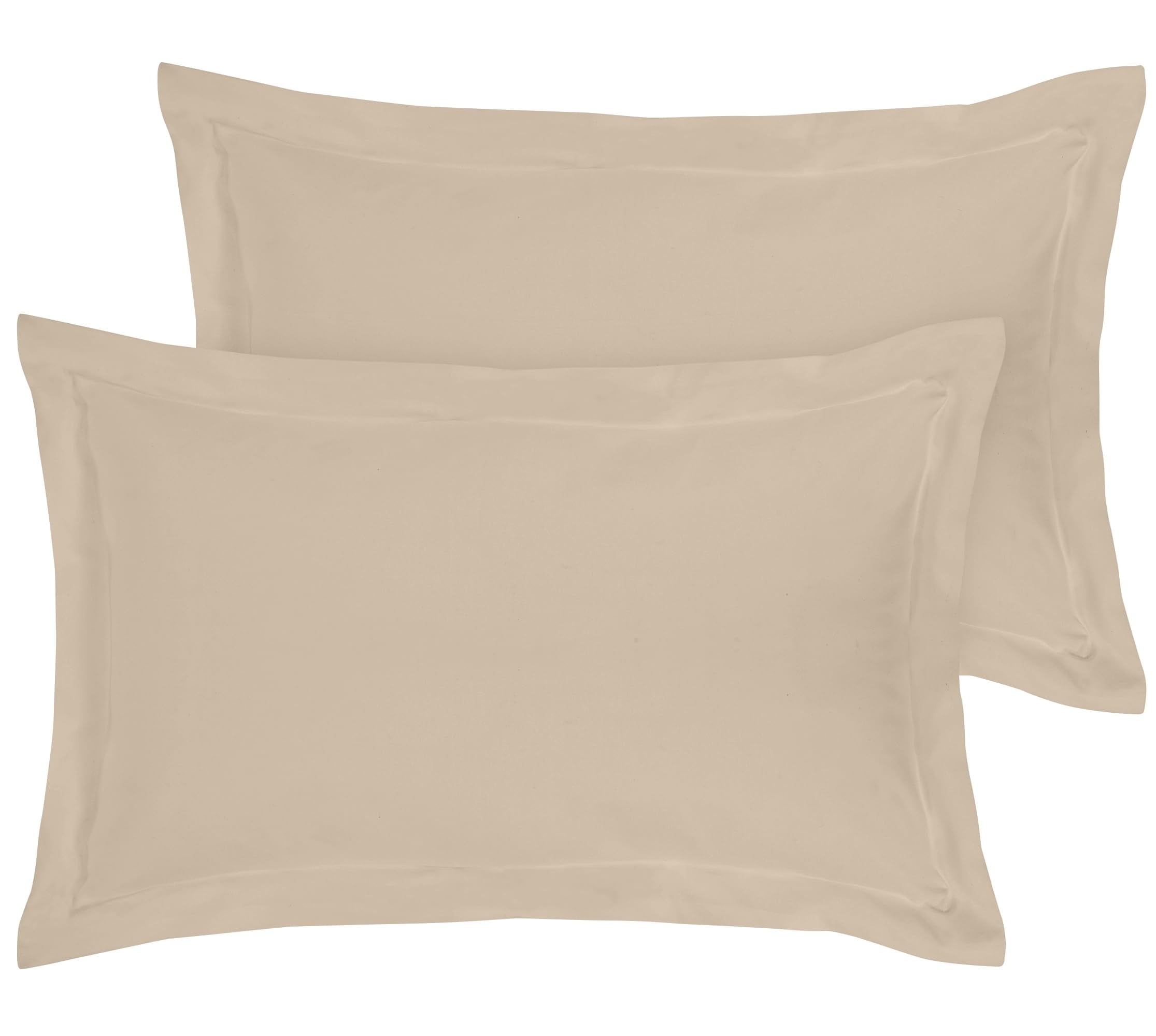 Royale Linens Pillow Shams 2 Pack Euro Size 26x26 Inch -Brushed 1800 ...