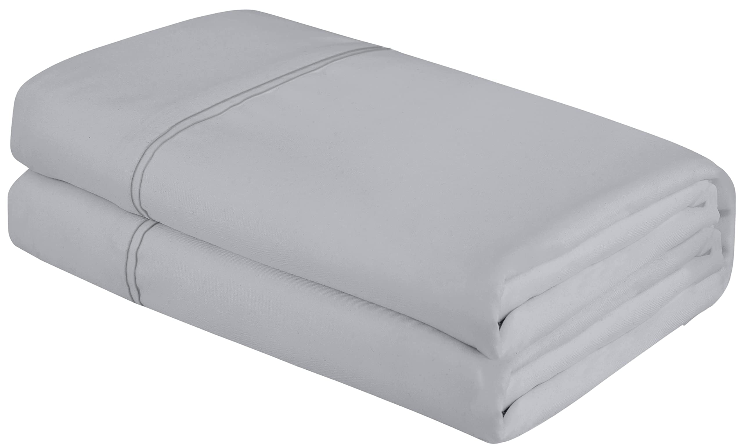 Royale Linens Queen Flat Sheet - Ultra Soft Brushed 1800 Microfiber ...