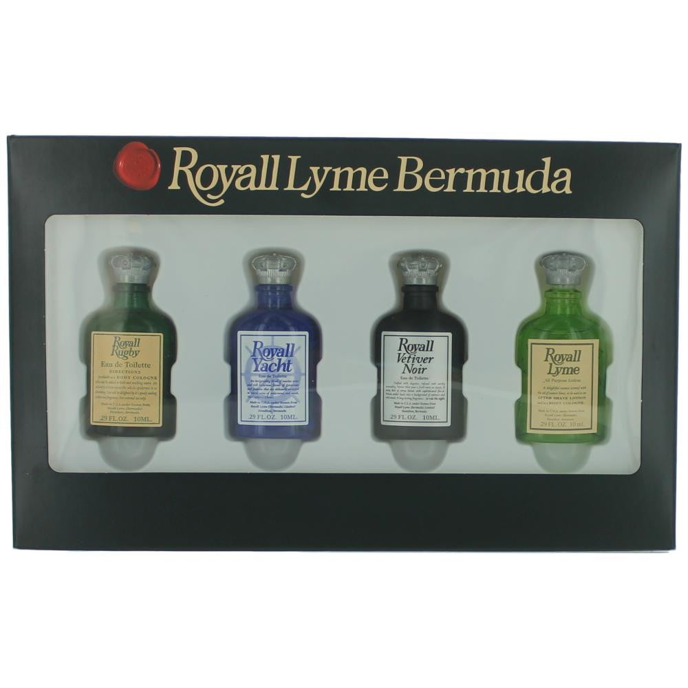 Royall Lyme Bermuda Collection By Royall Fragrances 4 Piece Mini ...