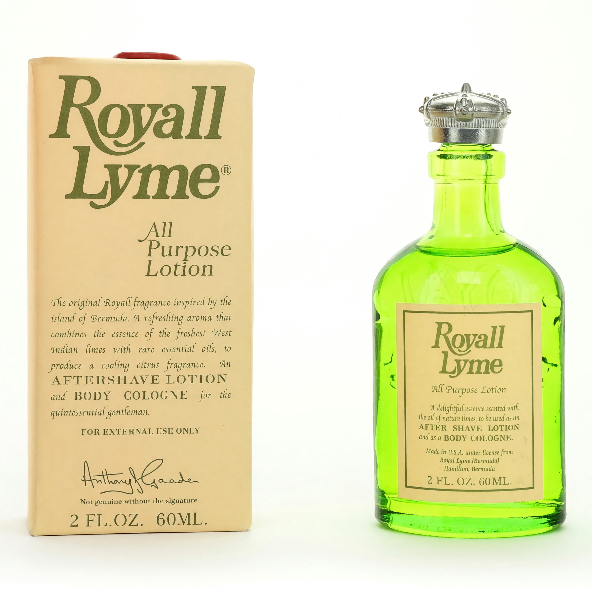 Royall Lyme by Royall Fragrances, 2 oz All Purpose Lotion for Men ...