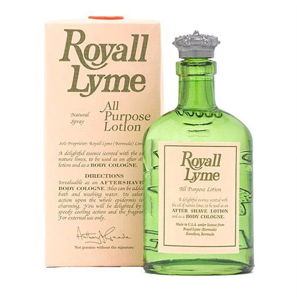 Royall Lyme by Royall Fragrances, 4 oz All Purpose Lotion Spray for Men ...