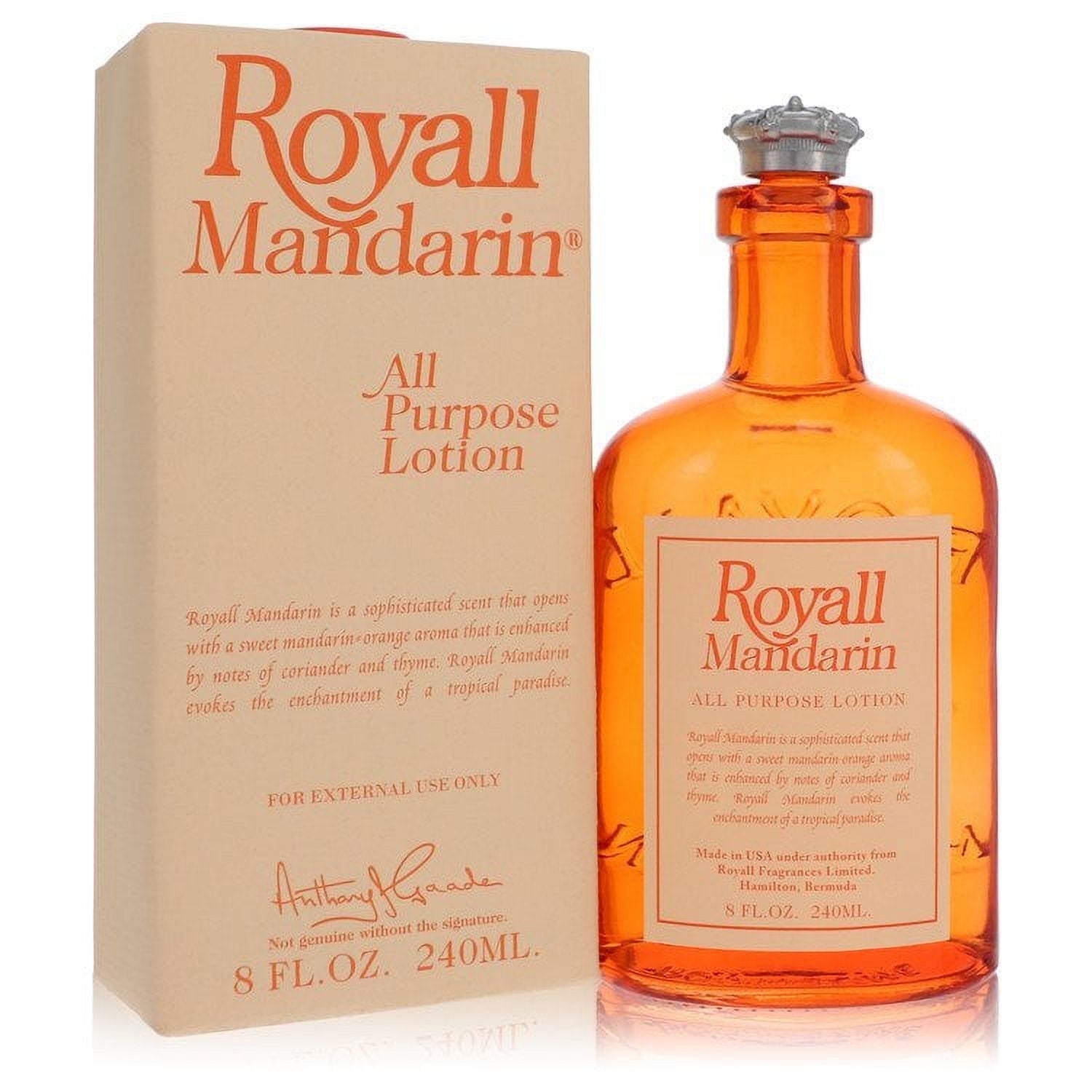 Royall Mandarin by Royall Fragrances All Purpose Lotion / Cologne 8 oz - Walmart.com