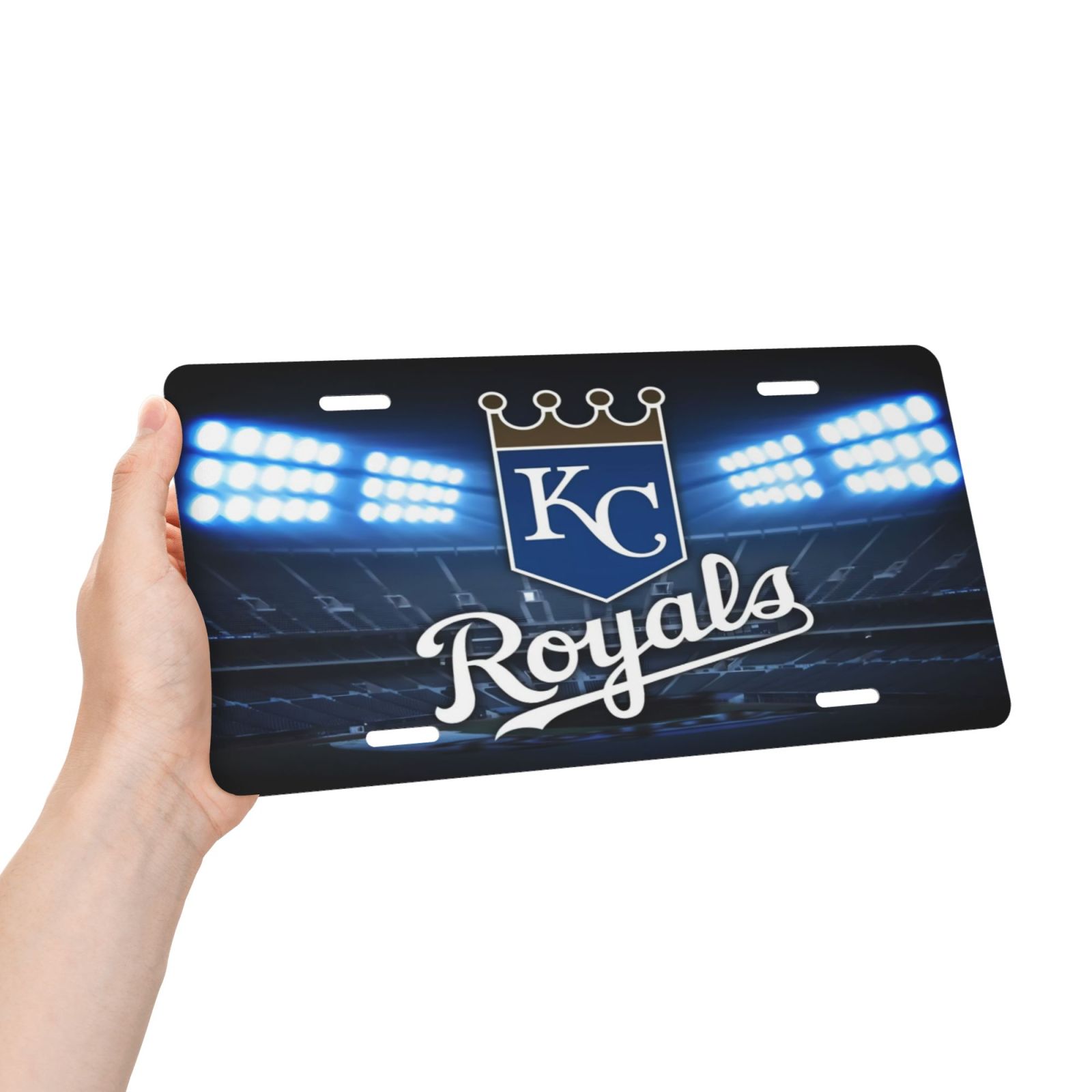 Royals Baseball Team Decorative Logo License Plate Baseball Team Fans ...