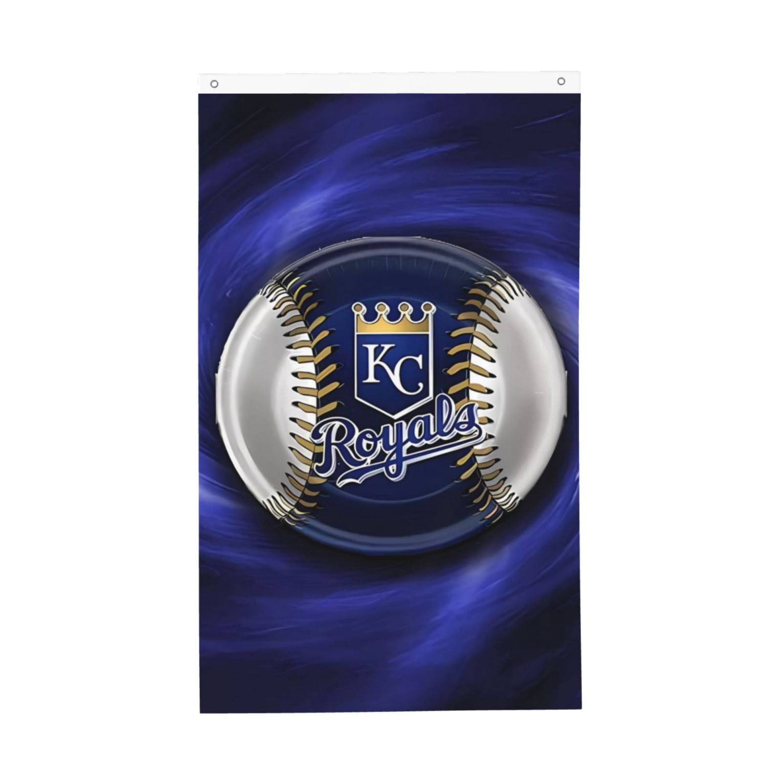 Royals Baseball Team Double Sided Garden Flag 3x5ft Indoor and Outdoor ...