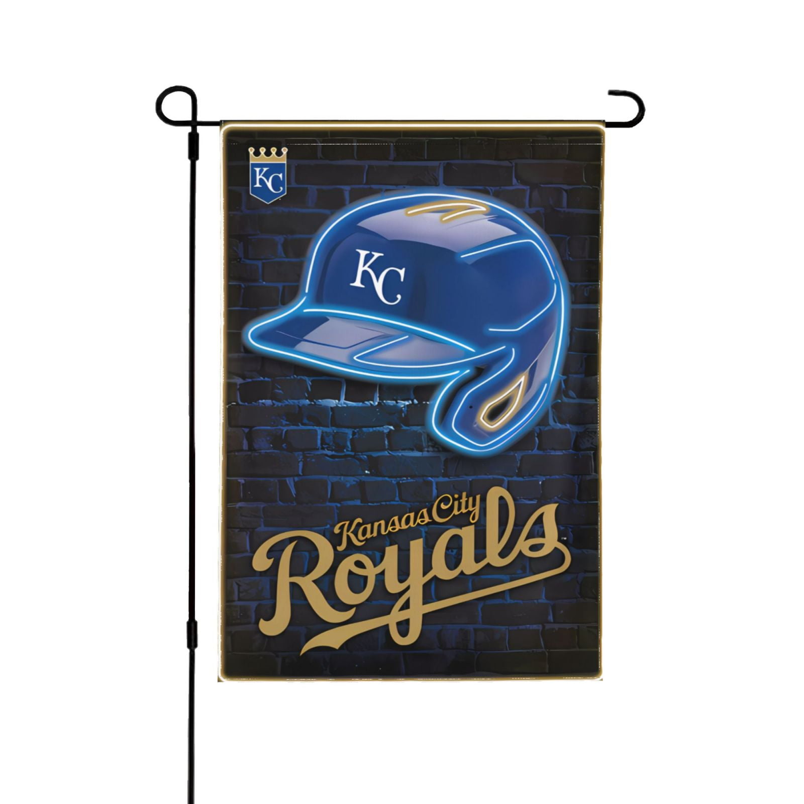 Royals Baseball Team Front Garden Flag, Fans Spectator Flag Hanging ...