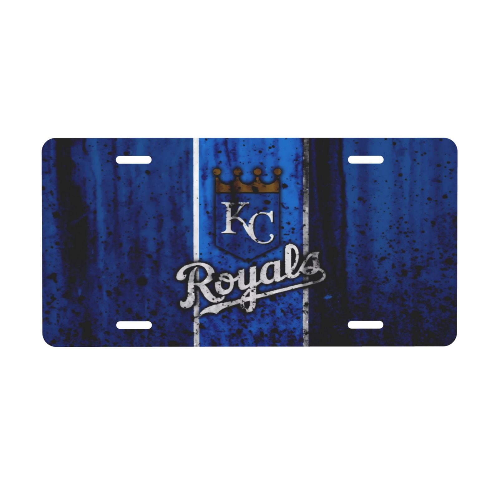 Royals Car Aluminum Front License Plate 6x12in, Baseball Team ...