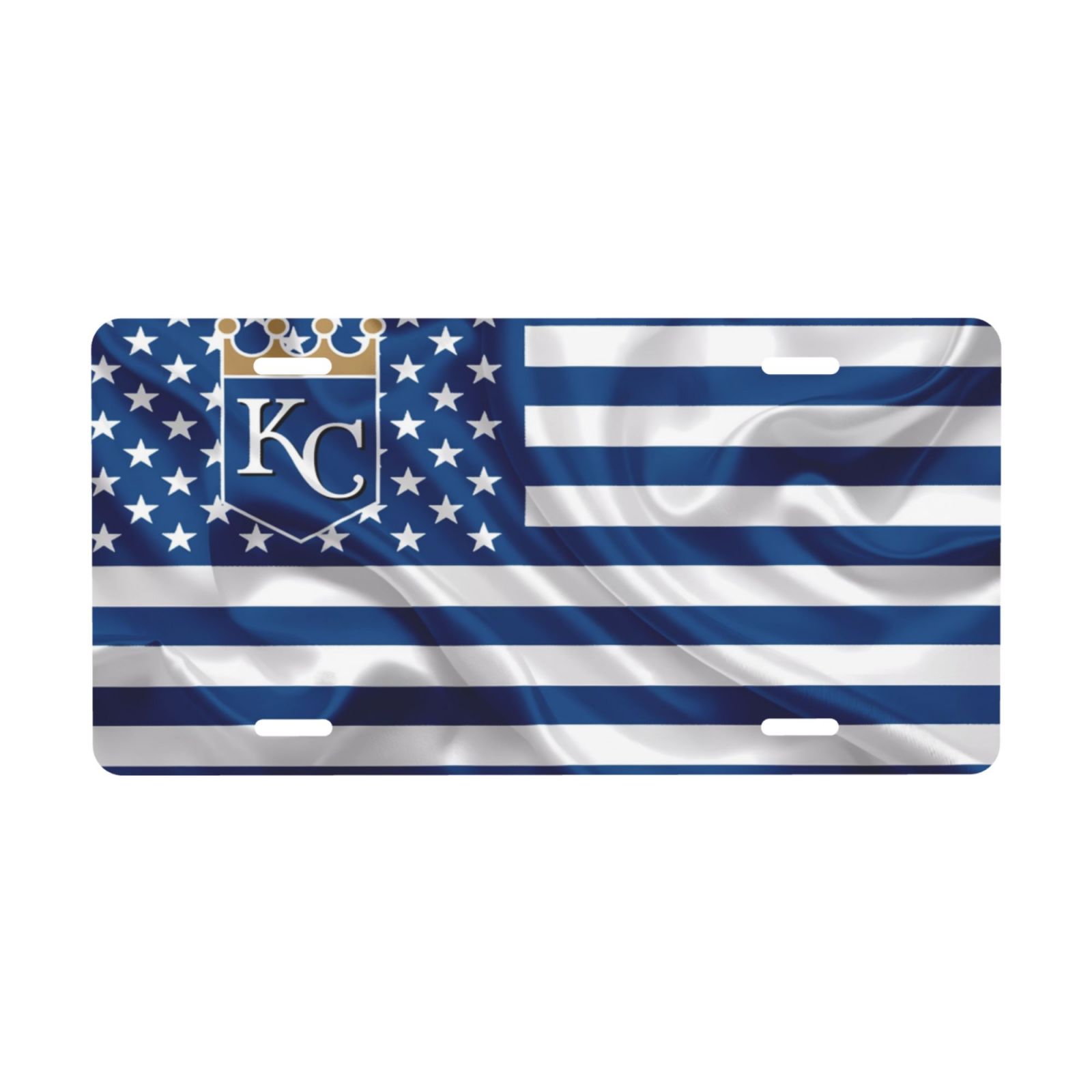 Royals Car Decorative License Plate Baseball Team Theme Design License ...