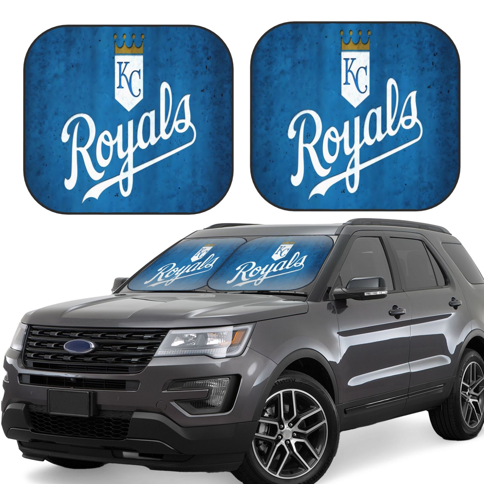 Royals Car Windshield Sun Shade Foldable Front Windshield Shade for Sun ...