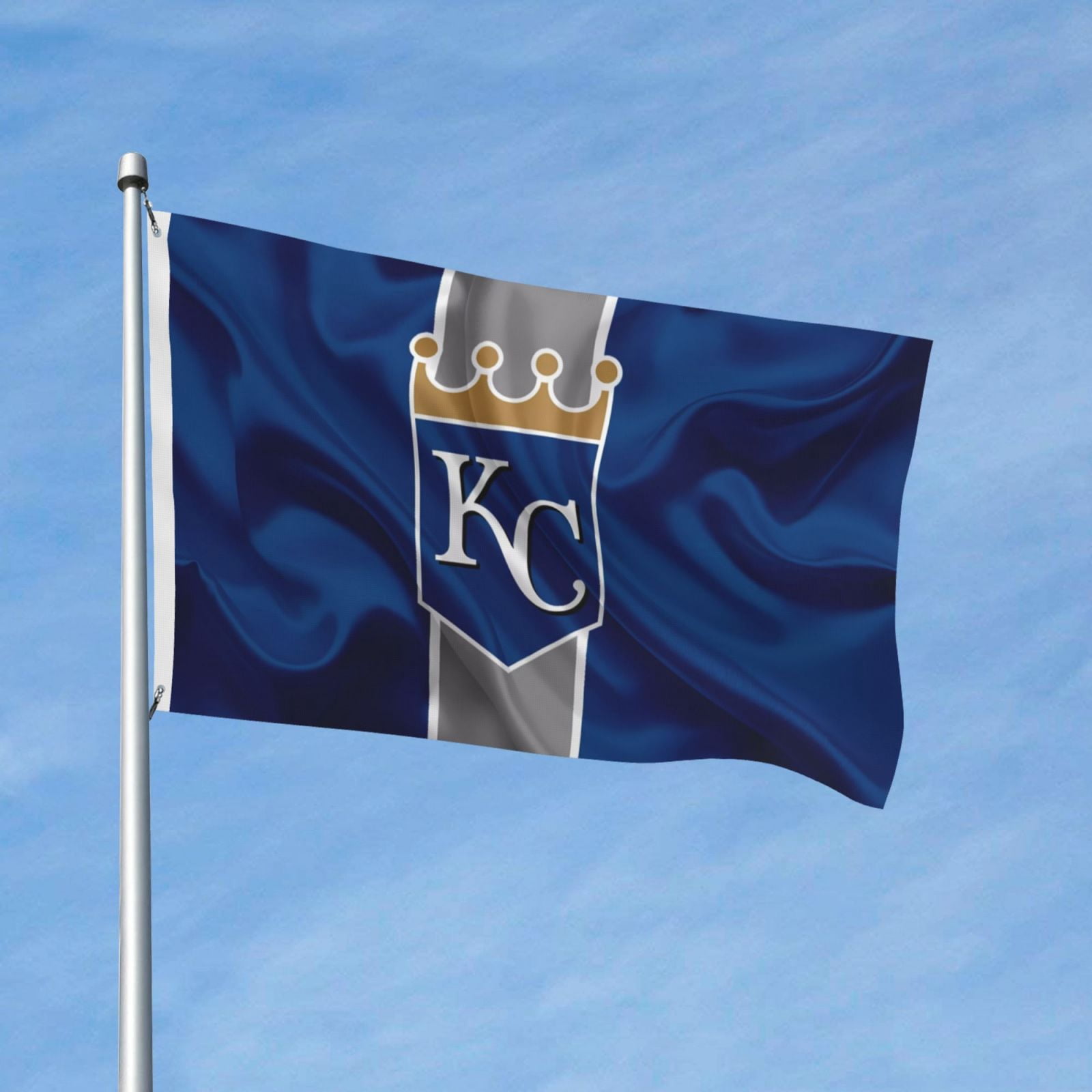 Royals Custom American Baseball Team Logo Double Sided Flag 3x5FT ...