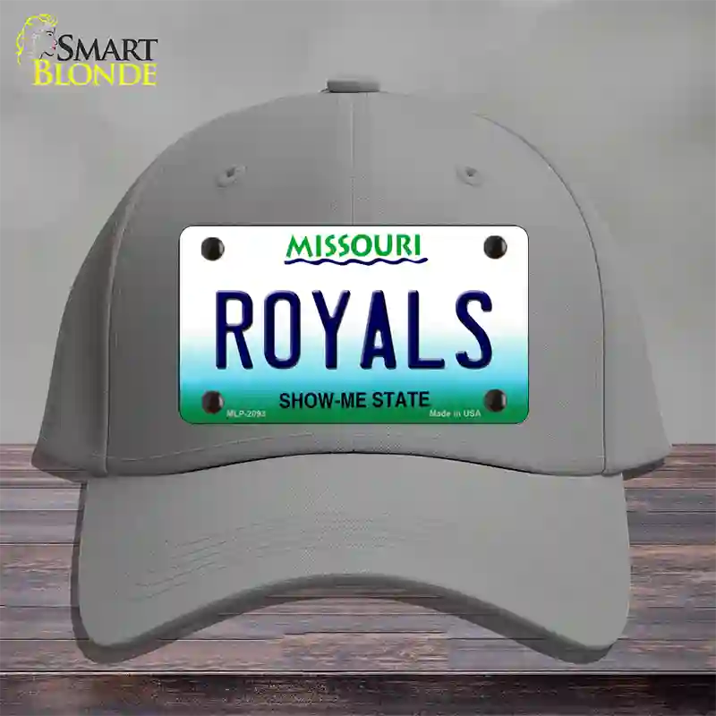 Royals Missouri State Novelty License Plate Hat Cotton Gray - Walmart.com