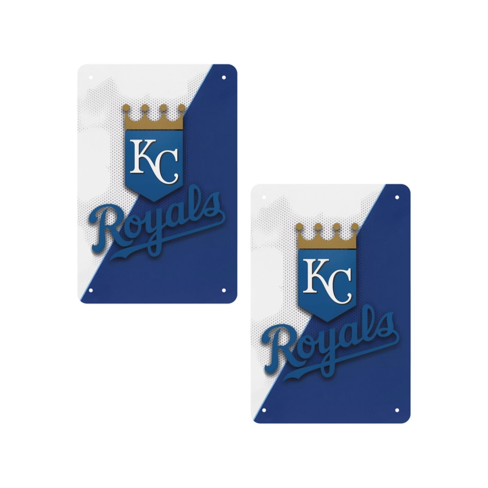 Royals Tin Painting Wall Decor Baseball Team Personalized Logo Graphics ...