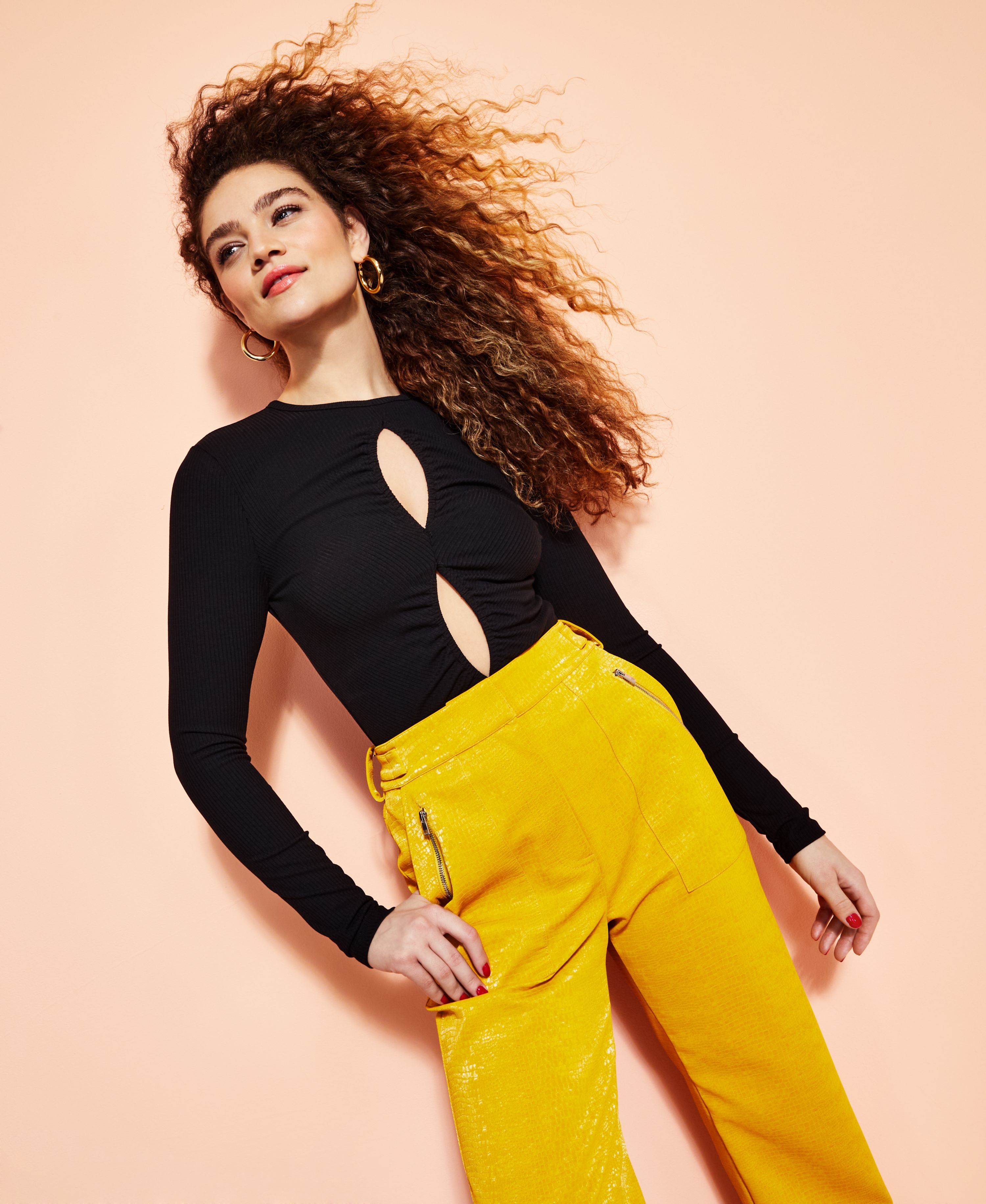 Royalty By Maluma Cutout Bodysuit Black XS - Walmart.com