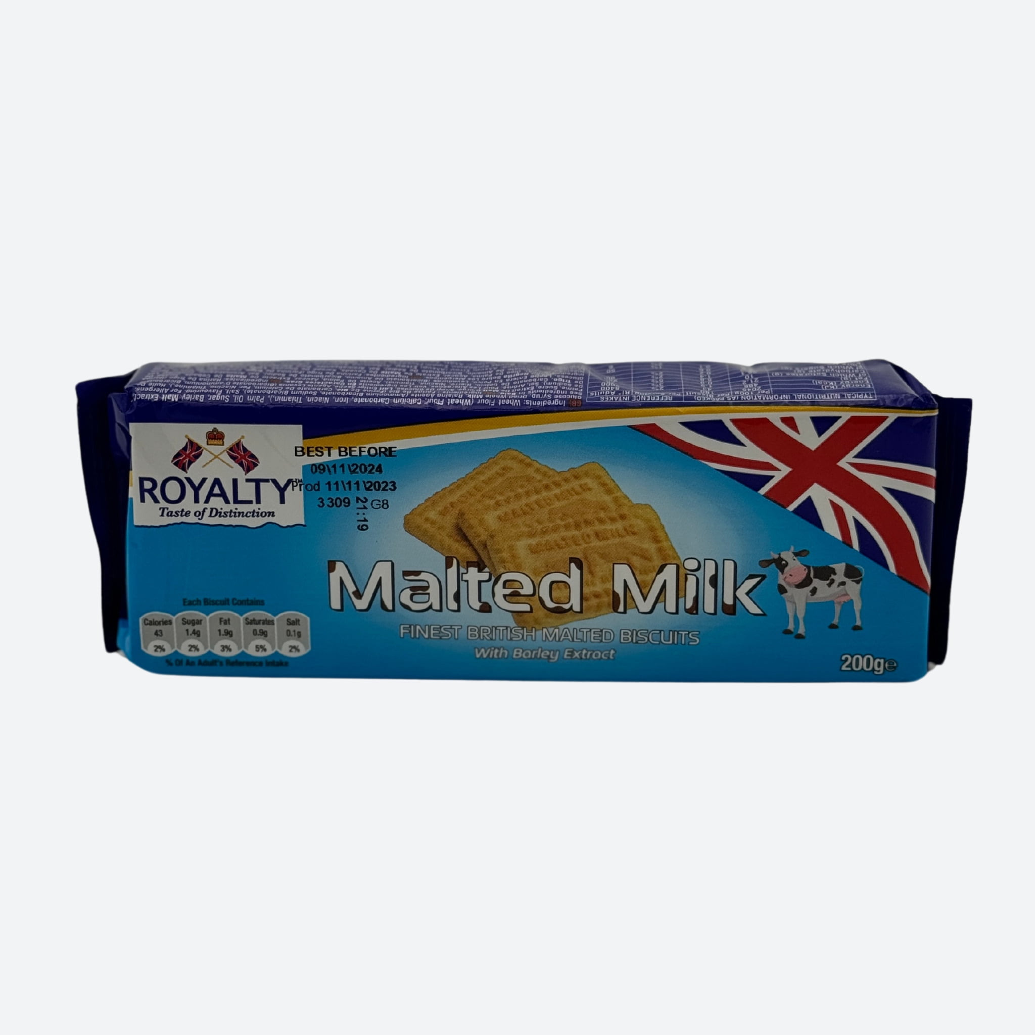 Royalty Malted Milk Biscuit 200g - Walmart.com