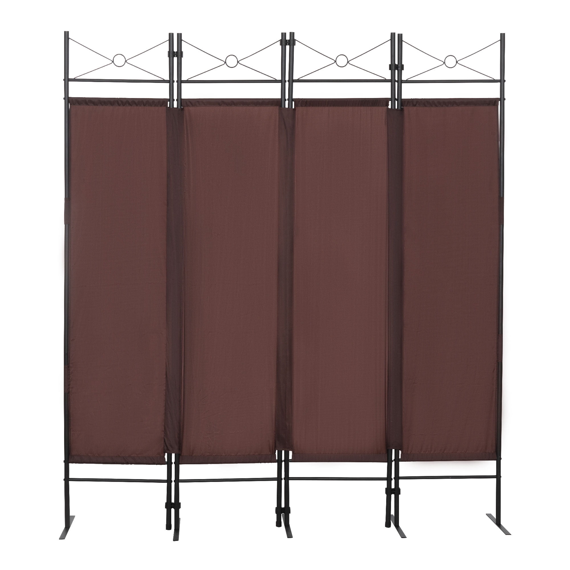 Royard Oaktree 4-panel Folding Privacy Screen, 71" Tall Room Divider ...