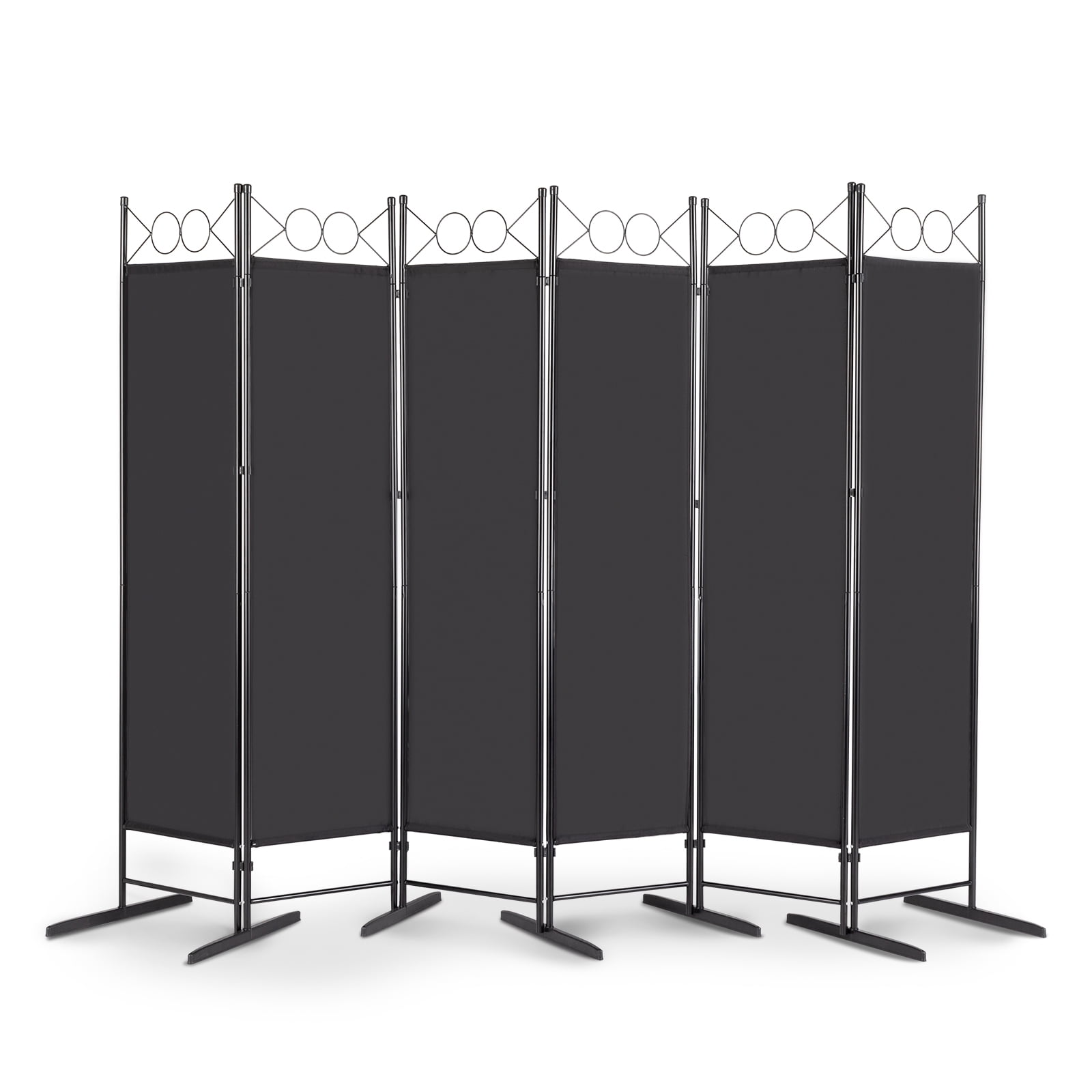 Royard Oaktree 6 Panels Room Divider, 5.74 FT Folding Privacy Screen ...