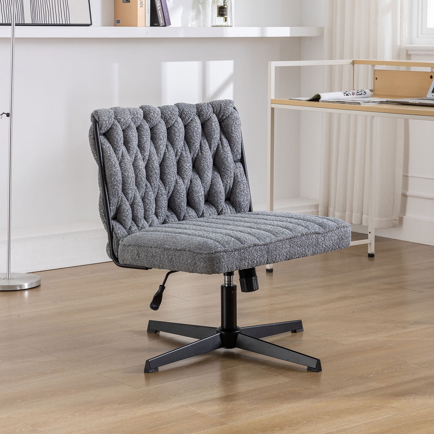 Royard Oaktree Home Office Chair, Terrycloth Upholstered Computer Chair ...