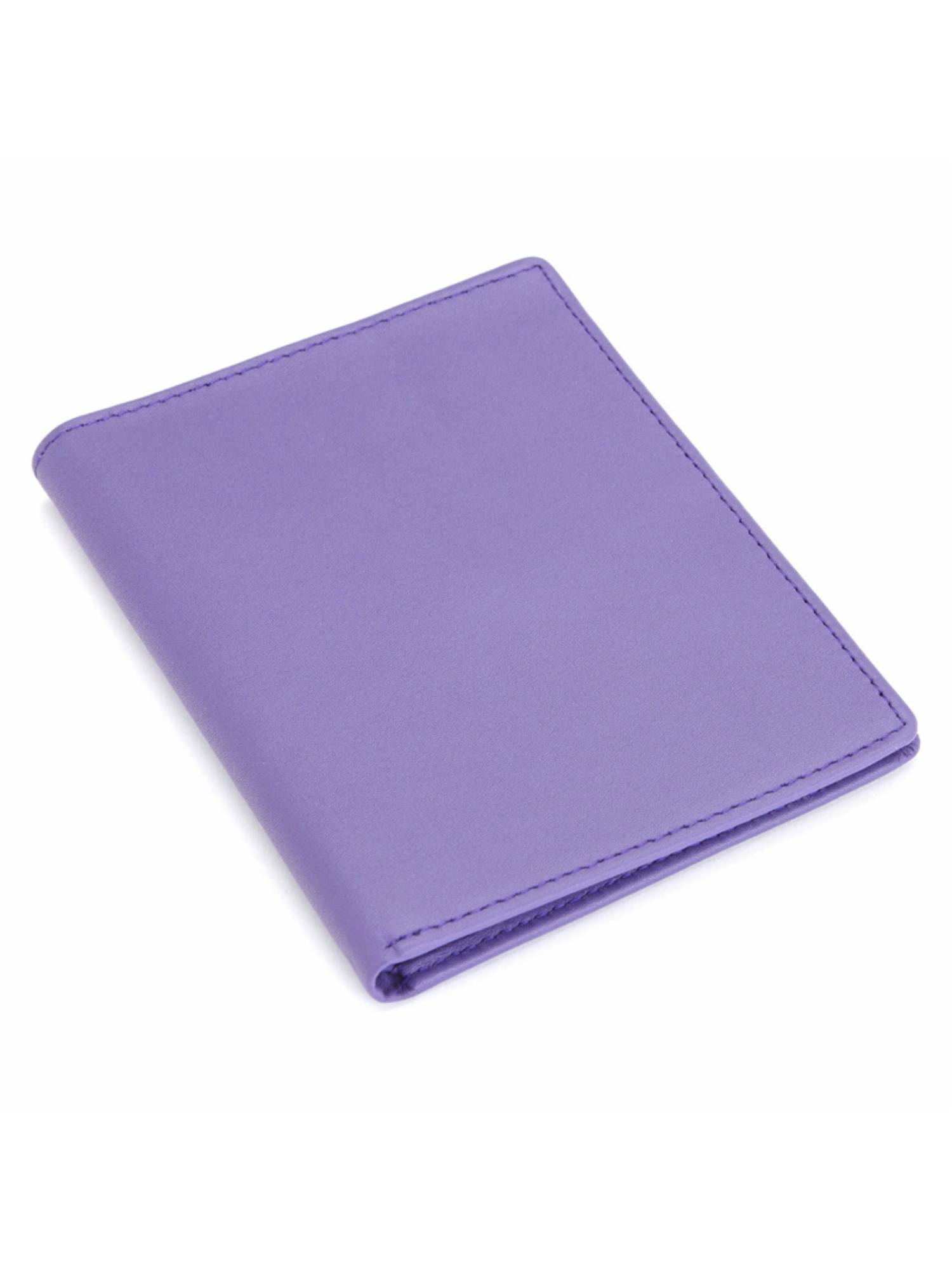 Royce Leather RFID Blocking Bifold Passport Currency Travel Wallet in ...