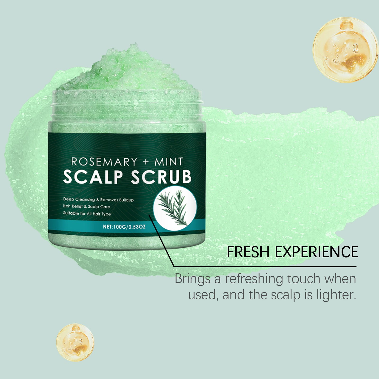 Roycederm Tea Tree Scalp Scrub: Anti Fungal Pre Shampoo, Itchy Relief ...
