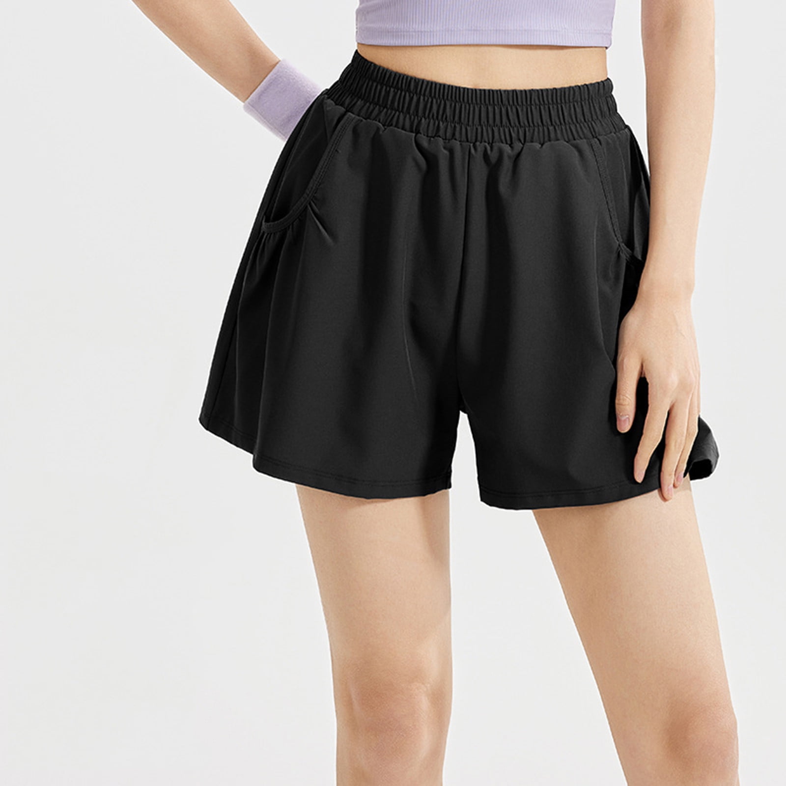 Royisotas Butt Lifting Shorts Women Running Fitness Loose Casual Summer ...