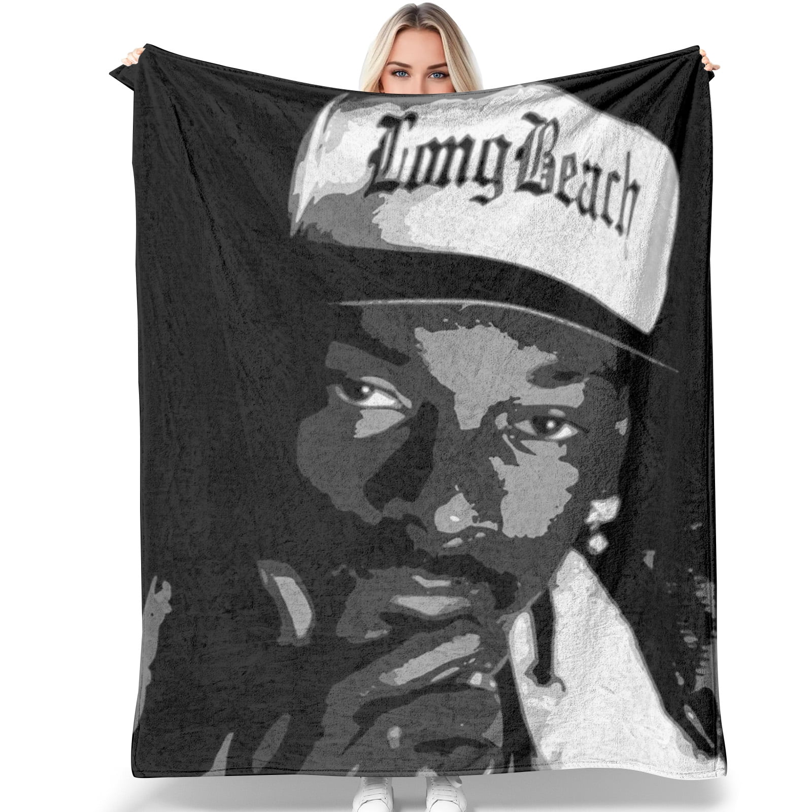 Royjerl Snoop Dogg Themed Ultra-Soft Blanket - Multi-Purpose Comfort ...