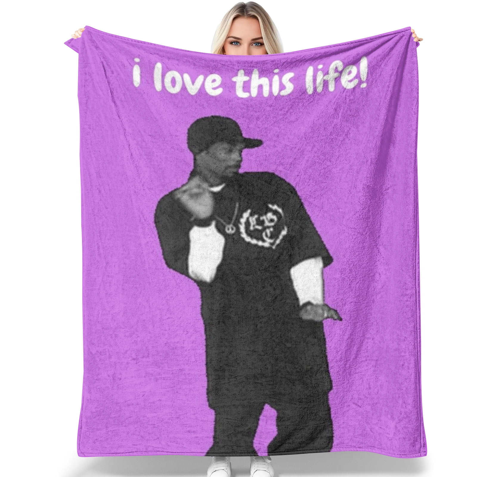 Royjerl Snoop Dogg Themed Ultra-Soft Blanket - Multi-Purpose Comfort ...