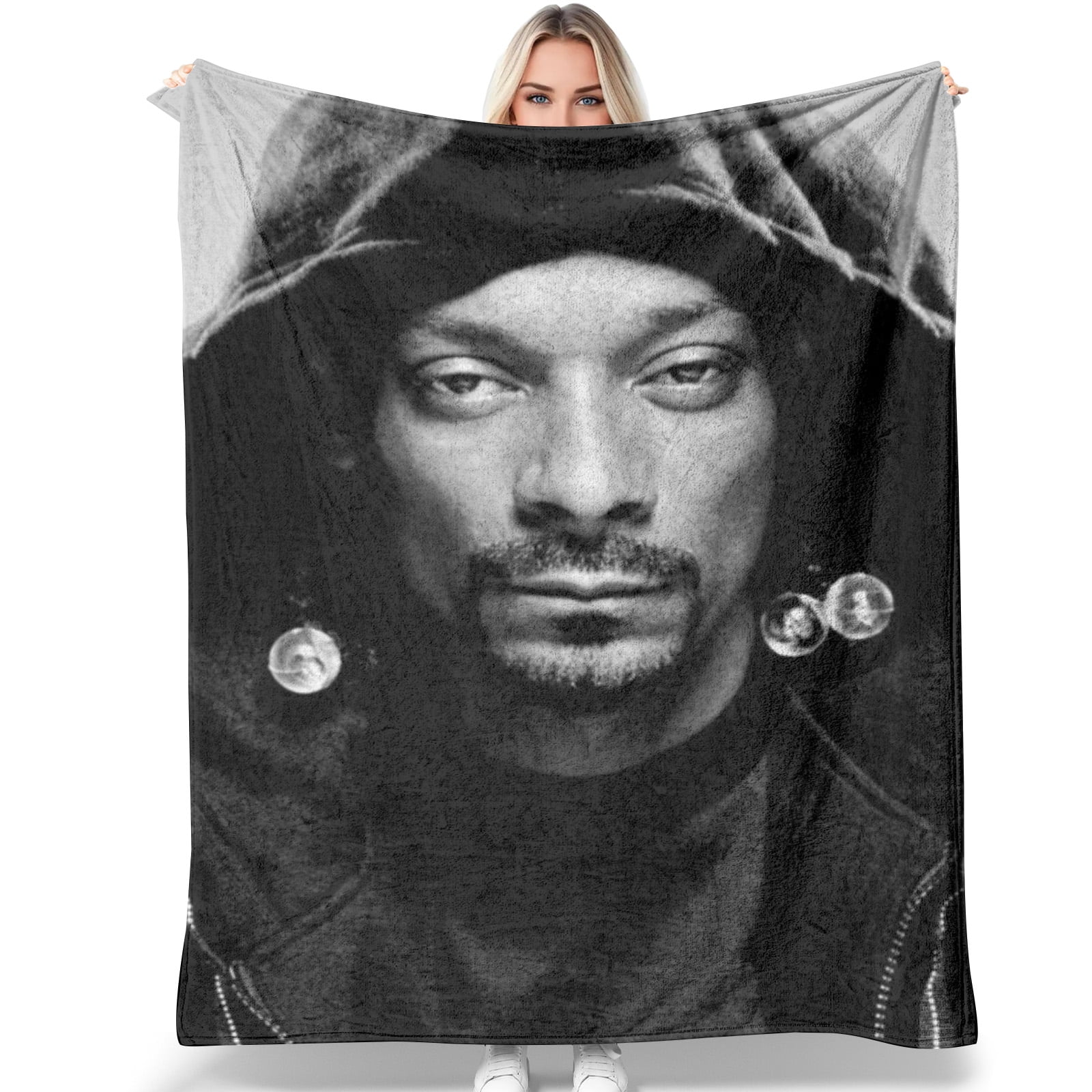 Royjerl Snoop Dogg Themed Ultra-Soft Blanket - Multi-Purpose Comfort ...