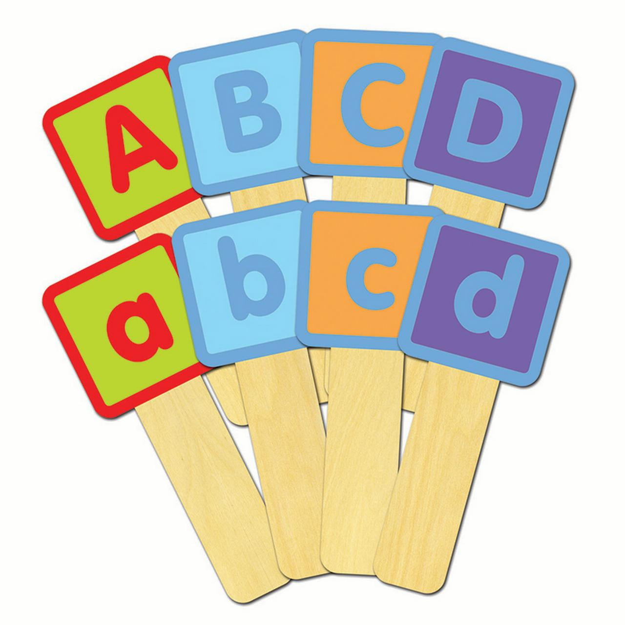 Roylco® Alphabet Sticks, 3 3/4", Pack Of 96 - Walmart.com