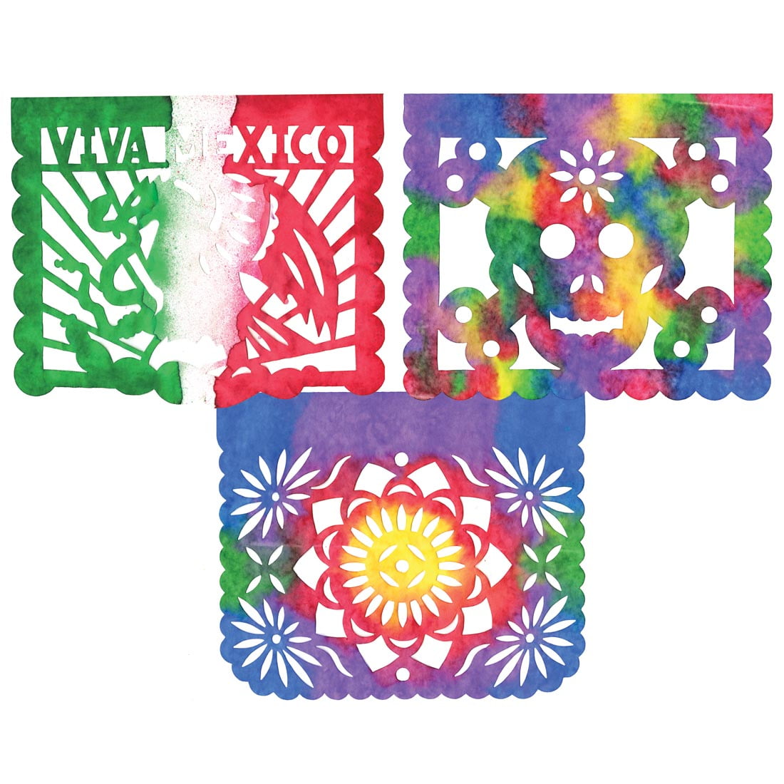 Roylco Color Diffusing Mexican Banderas - Walmart.com