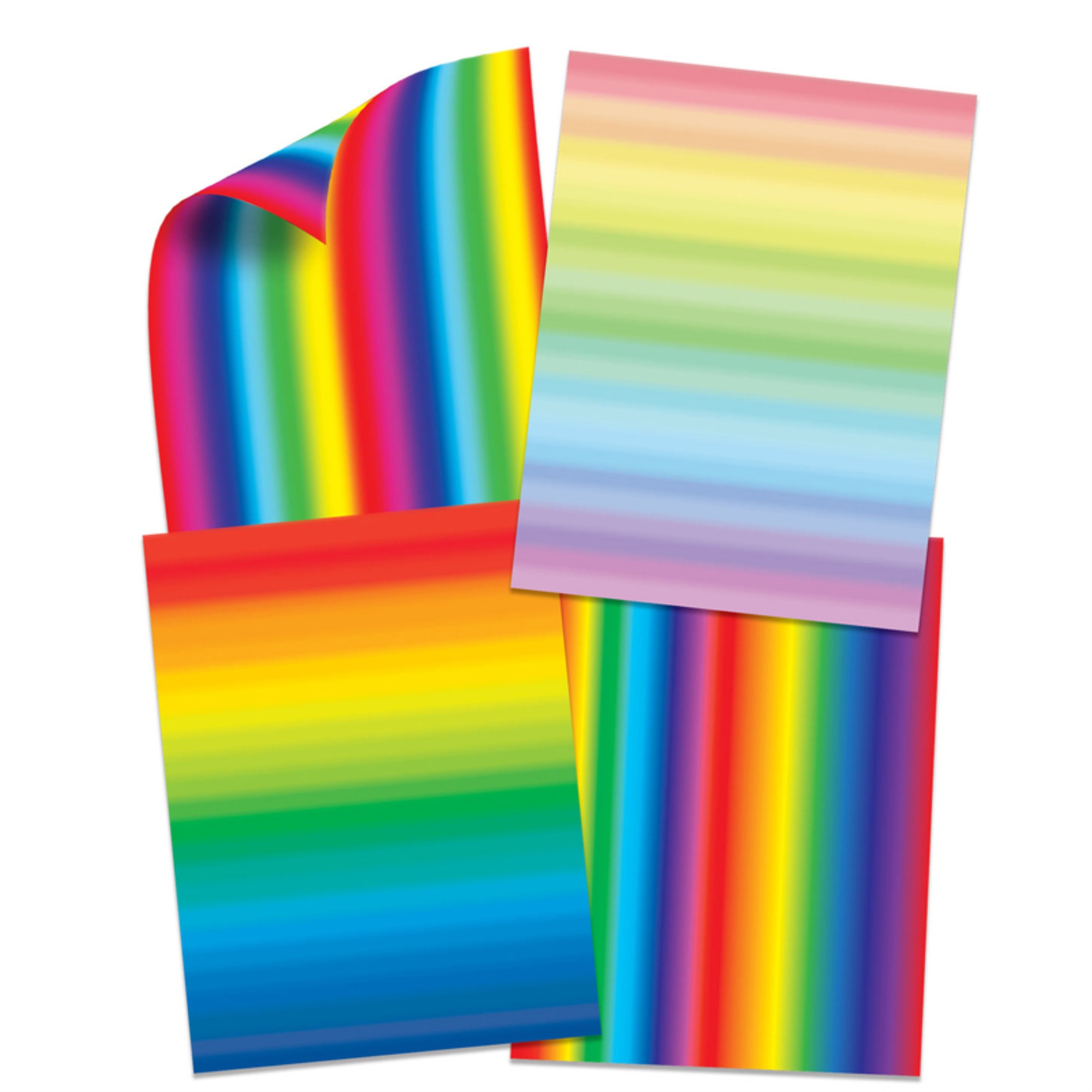 Roylco Double Color Rainbow Paper, 96 Sheets - Walmart.com