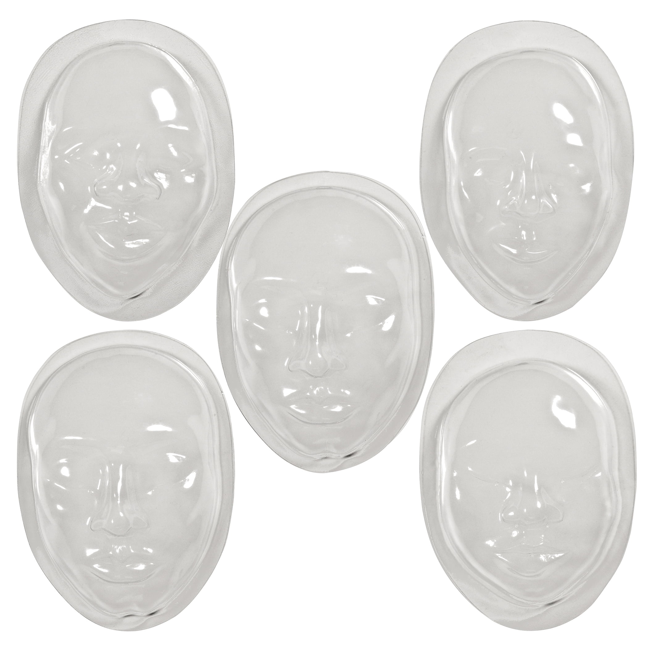 Roylco® Face Forms, 10 Per Pack, 2 Packs - Walmart.com