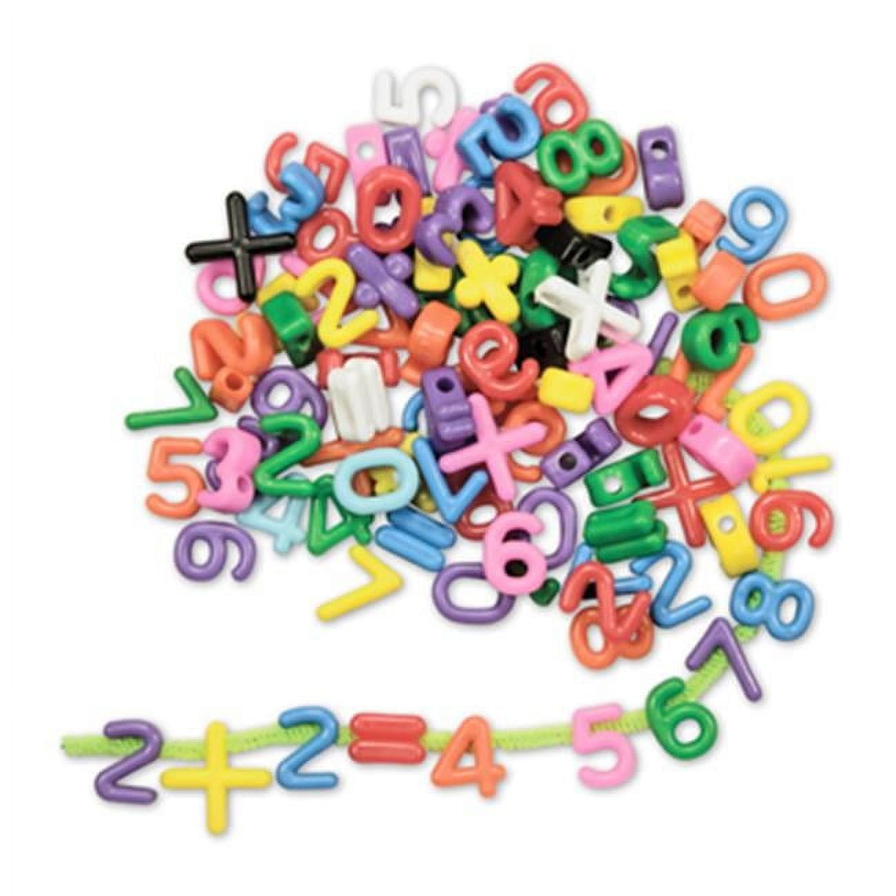 Roylco Math Beads - 264-pkg - .87 in. - Assorted Colors - Walmart.com