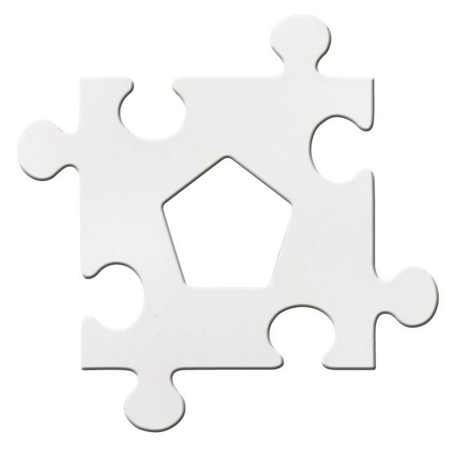 Roylco Picture Frame Puzzle Pieces, 24 Per Pack, 2 Packs - Walmart.com