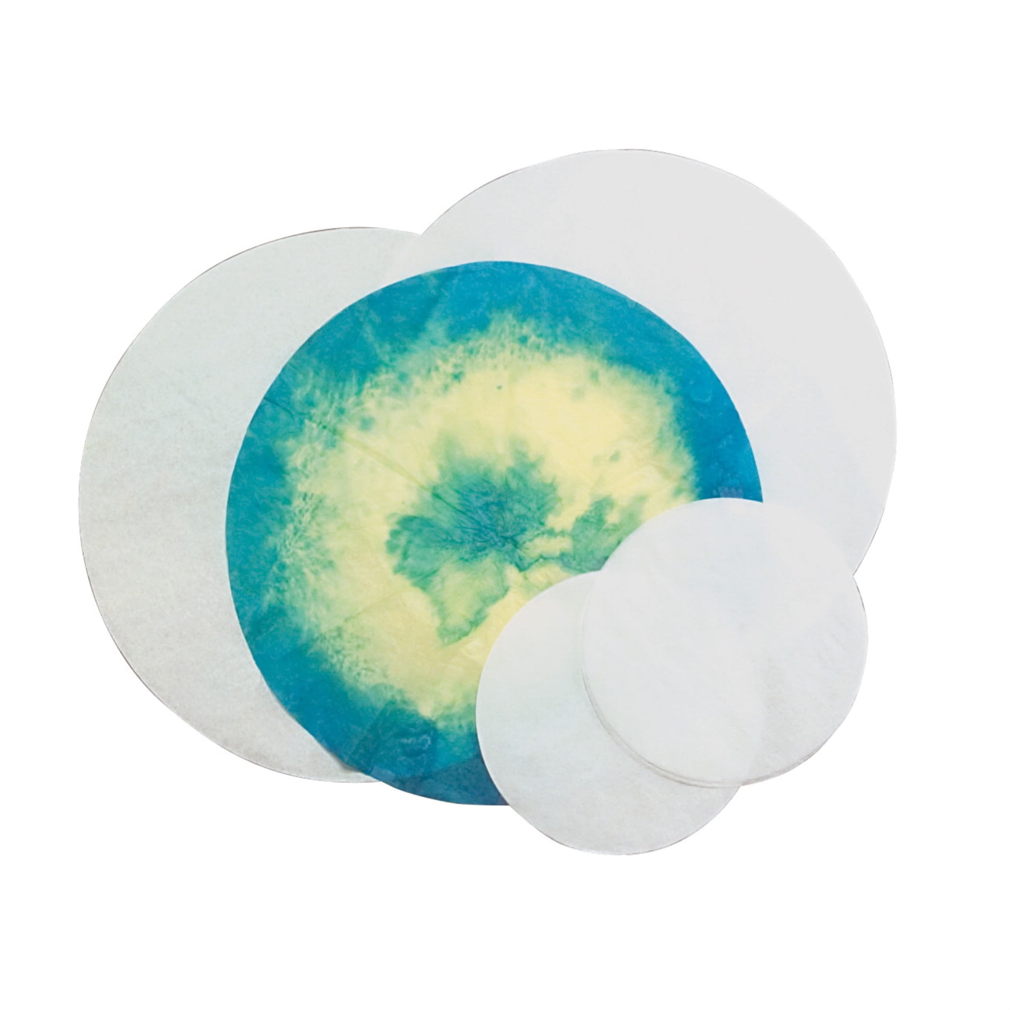 Roylco Pre-Cut Circle Color Diffusing Paper, 9-1/2 Inches, Pack of 100 ...