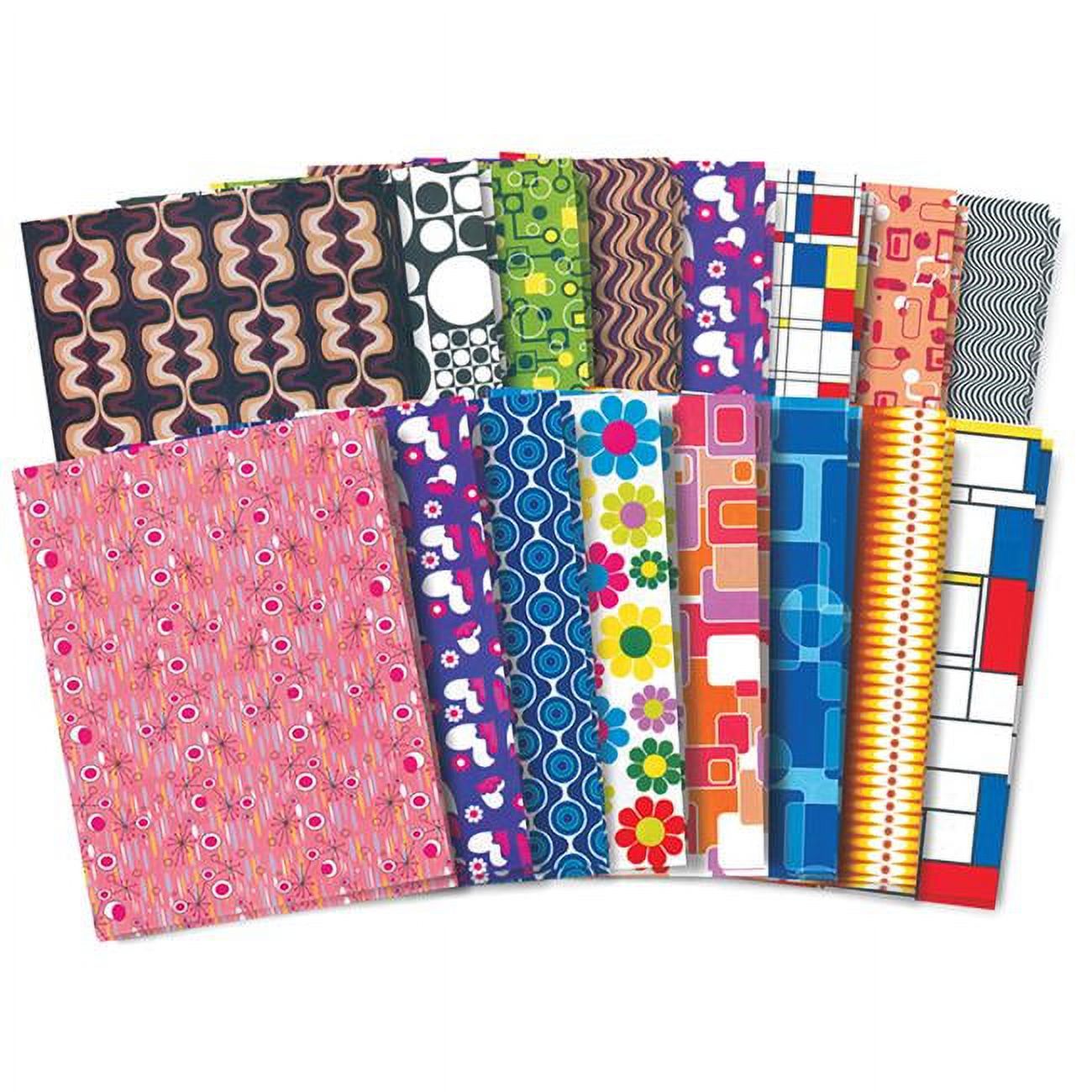 Roylco® Retro Pop-Papers, 32 sheets per pack, Set of 3 packs - Walmart.com