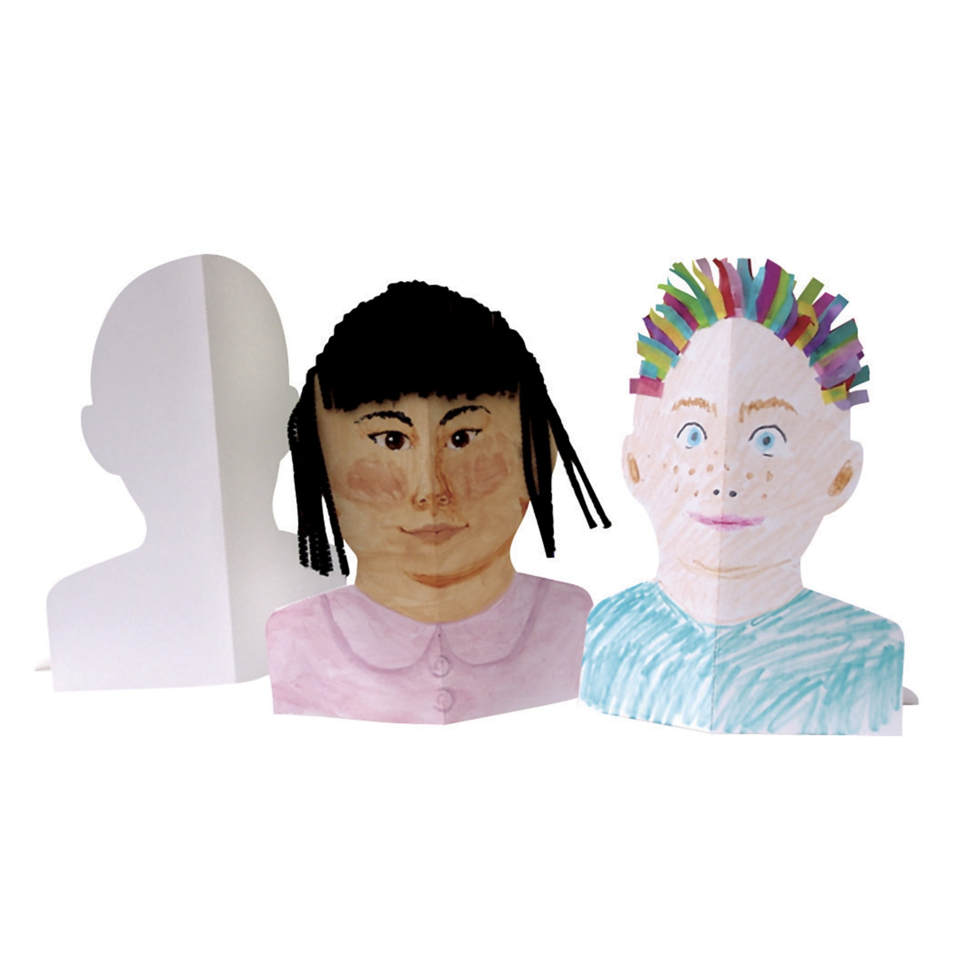 Roylco Stand Up Self Portrait Kit, Pack of 40 - Walmart.com