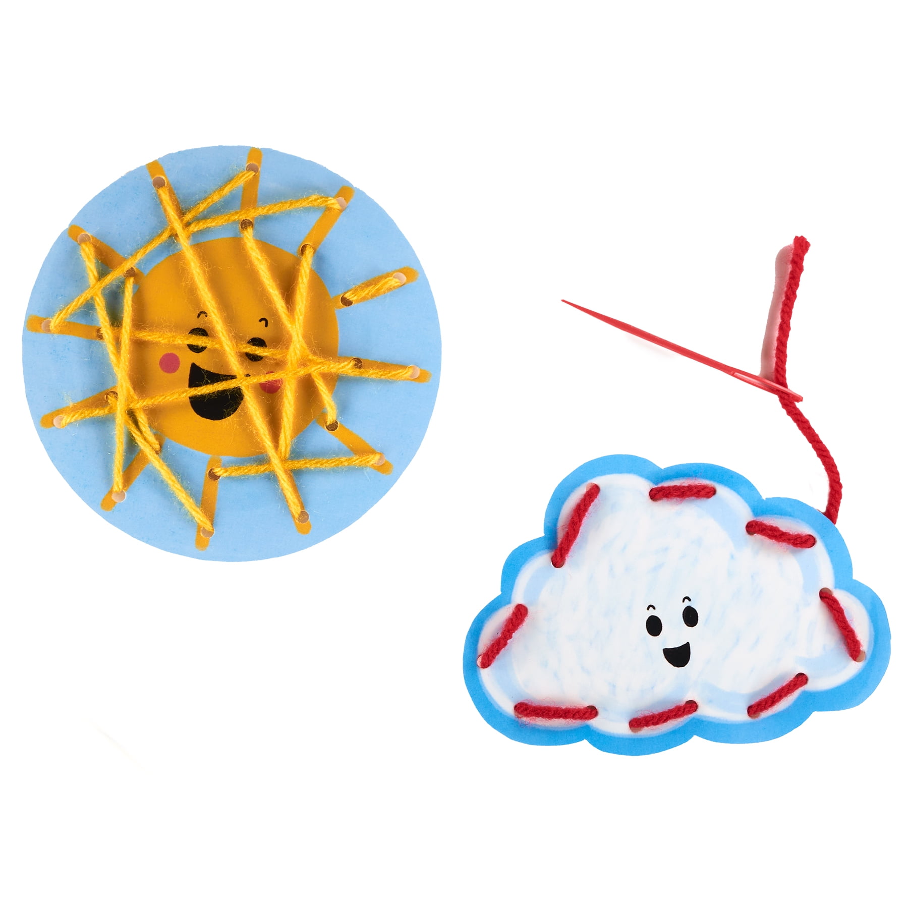 Roylco Take-Home Weather Lacing Cards, Set of 24 - Walmart.com