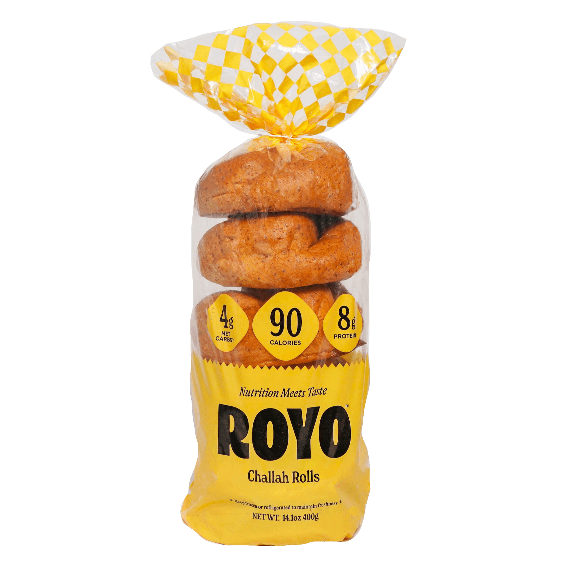 Royo Bread Co Low Carb Challah Rolls (6 Rolls) - Walmart.com