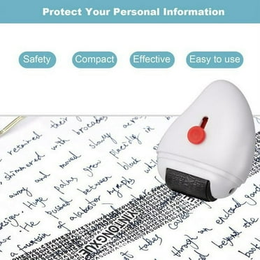 Identity Protection Roller Stamp, Rolling Security Stamps for ID ...