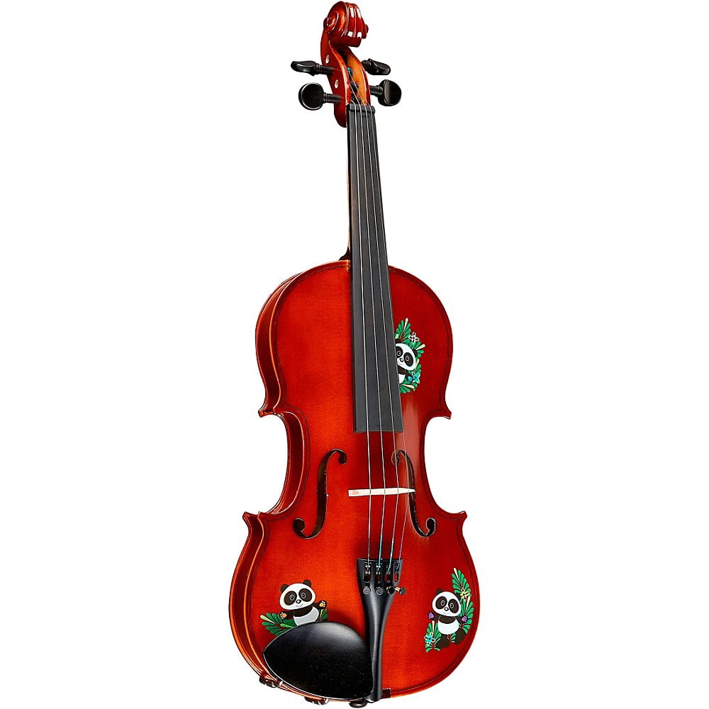 Rozanna's Panda Bear Violin w Stravinsky Quote Brazilwood Bow Case ...