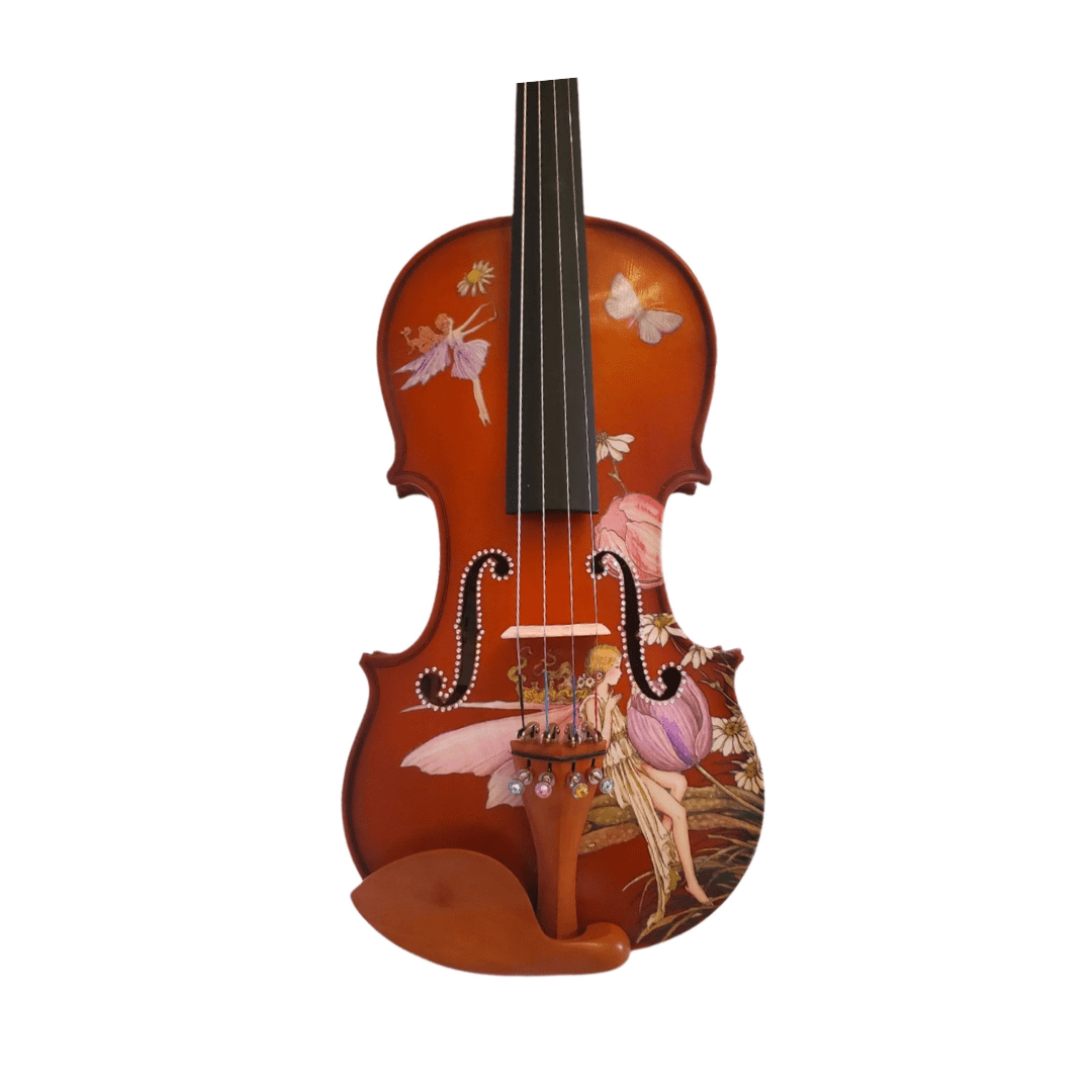 Rozanna's Violins Violin Fairy Series Outfit with Pastel Crystals 4/4 ...