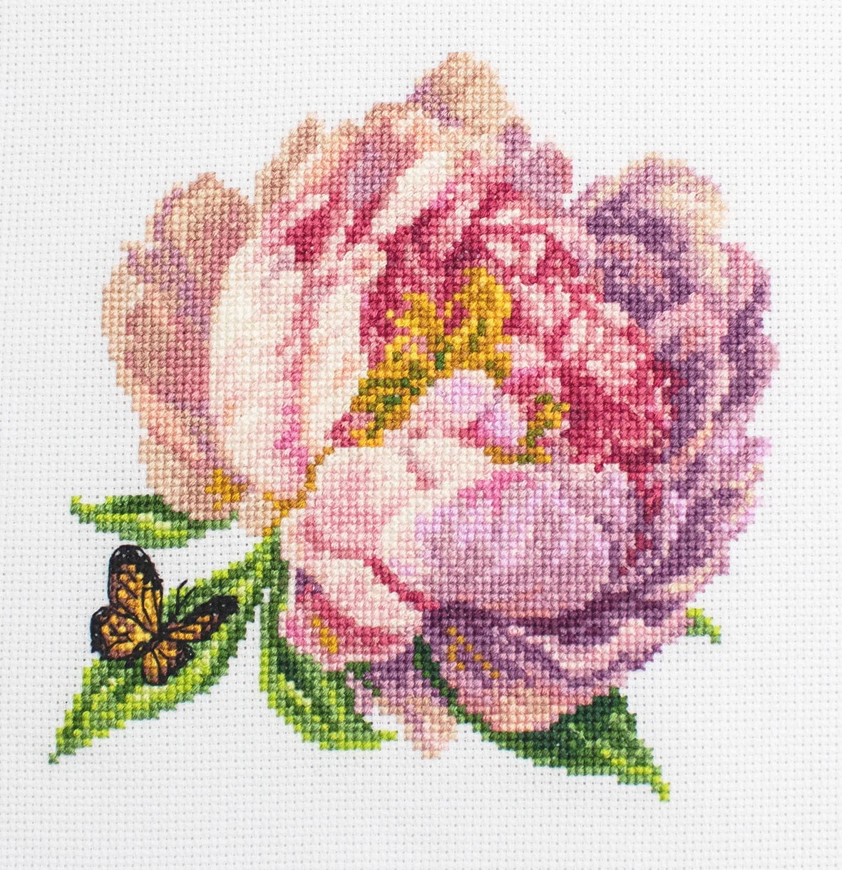 Rozella Peony BC206l Counted Cross-Stitch Kit - Walmart.com
