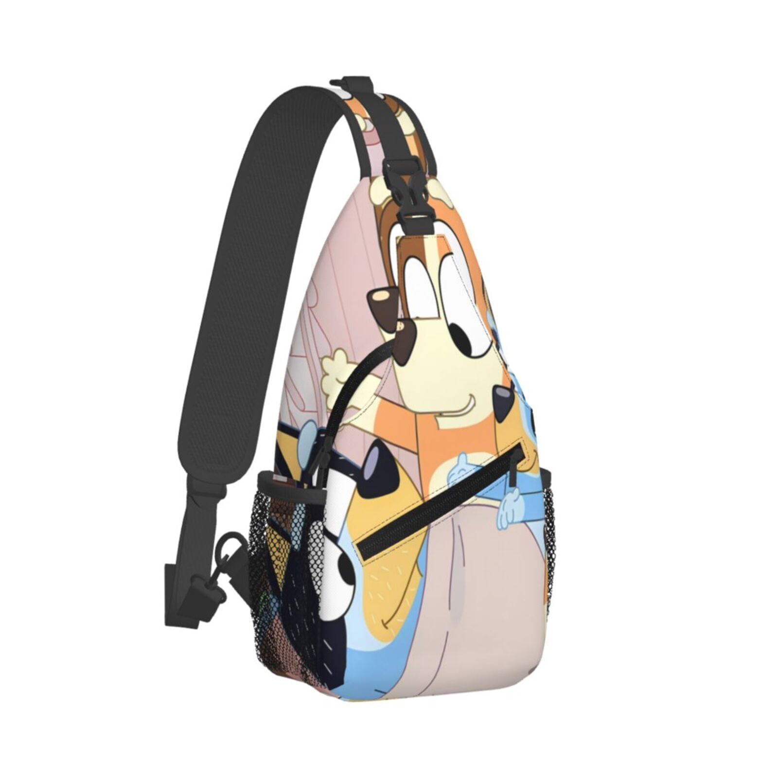 Rozeui Bluey for Men's Casual Crossbody Chest Bag,Travel Chest Bag ...