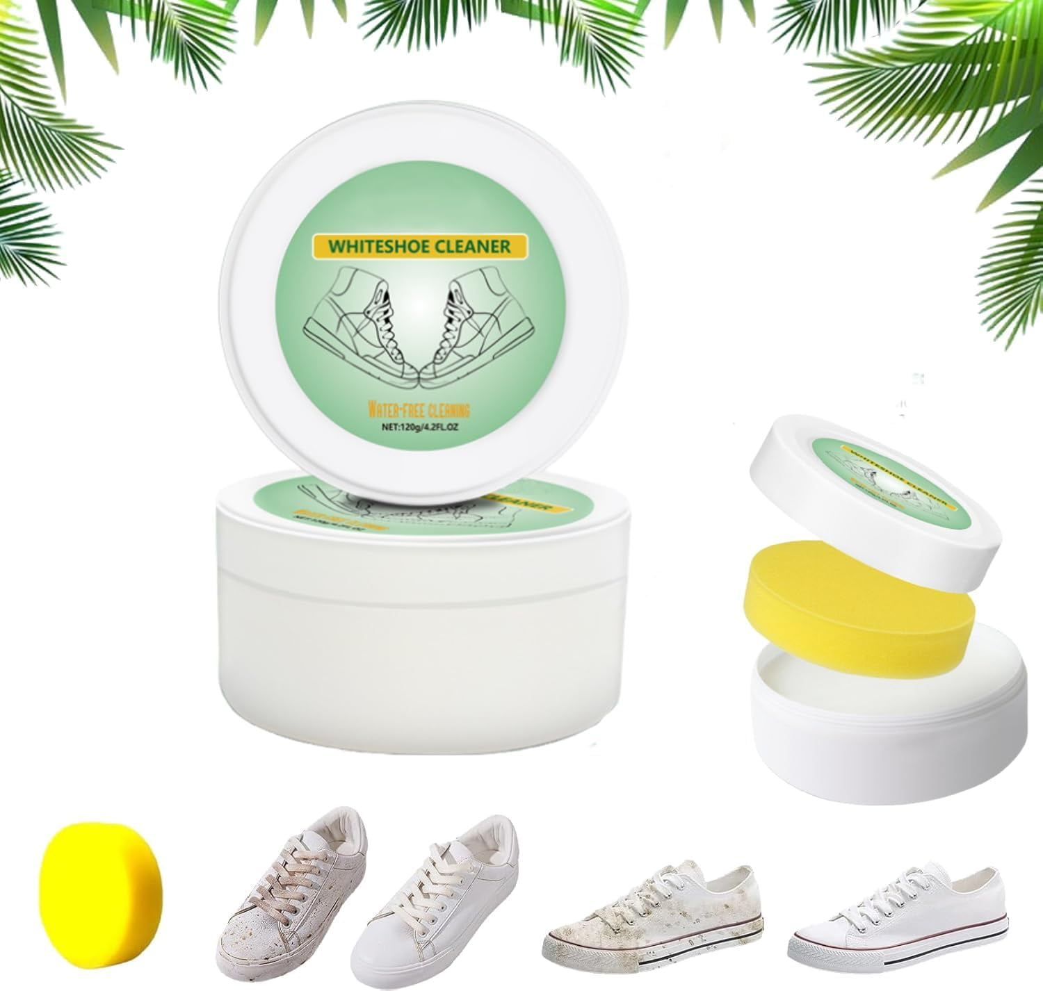 Rozino White Shoe Cleaner Paste,Rozino White Shoe Cleaning Cream ...