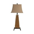 Rozy 31-Inch Table Lamp, Dark Amber Rock - Walmart.com